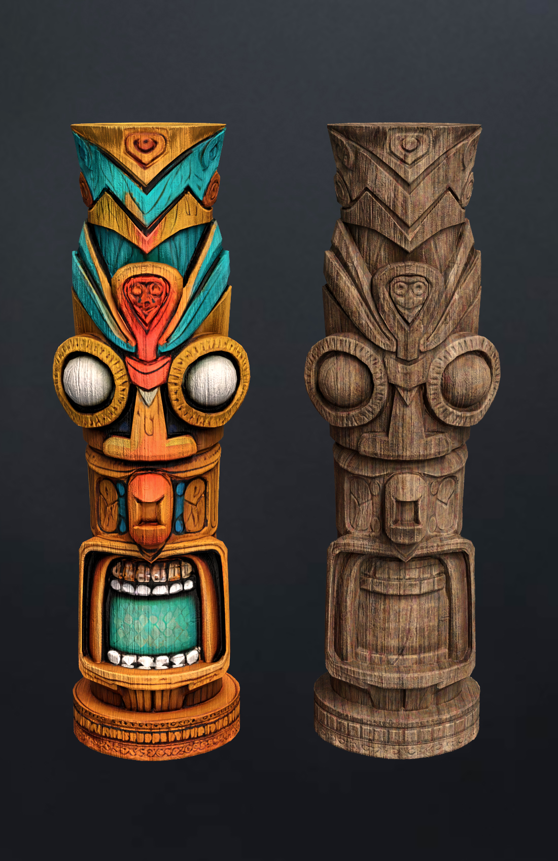Tiki Totems | Daz 3D
