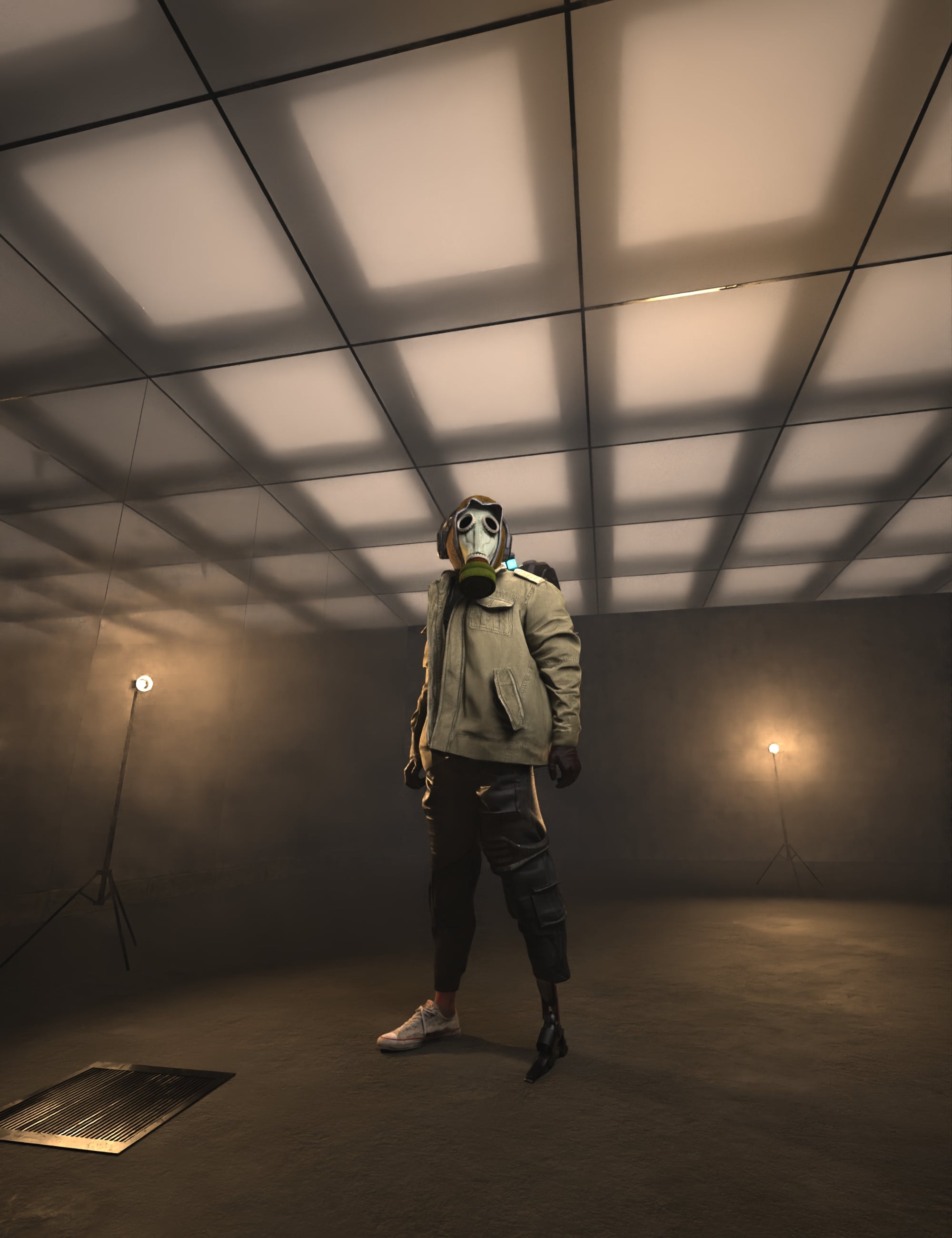 HT Foggy Garage Studio | Daz 3D