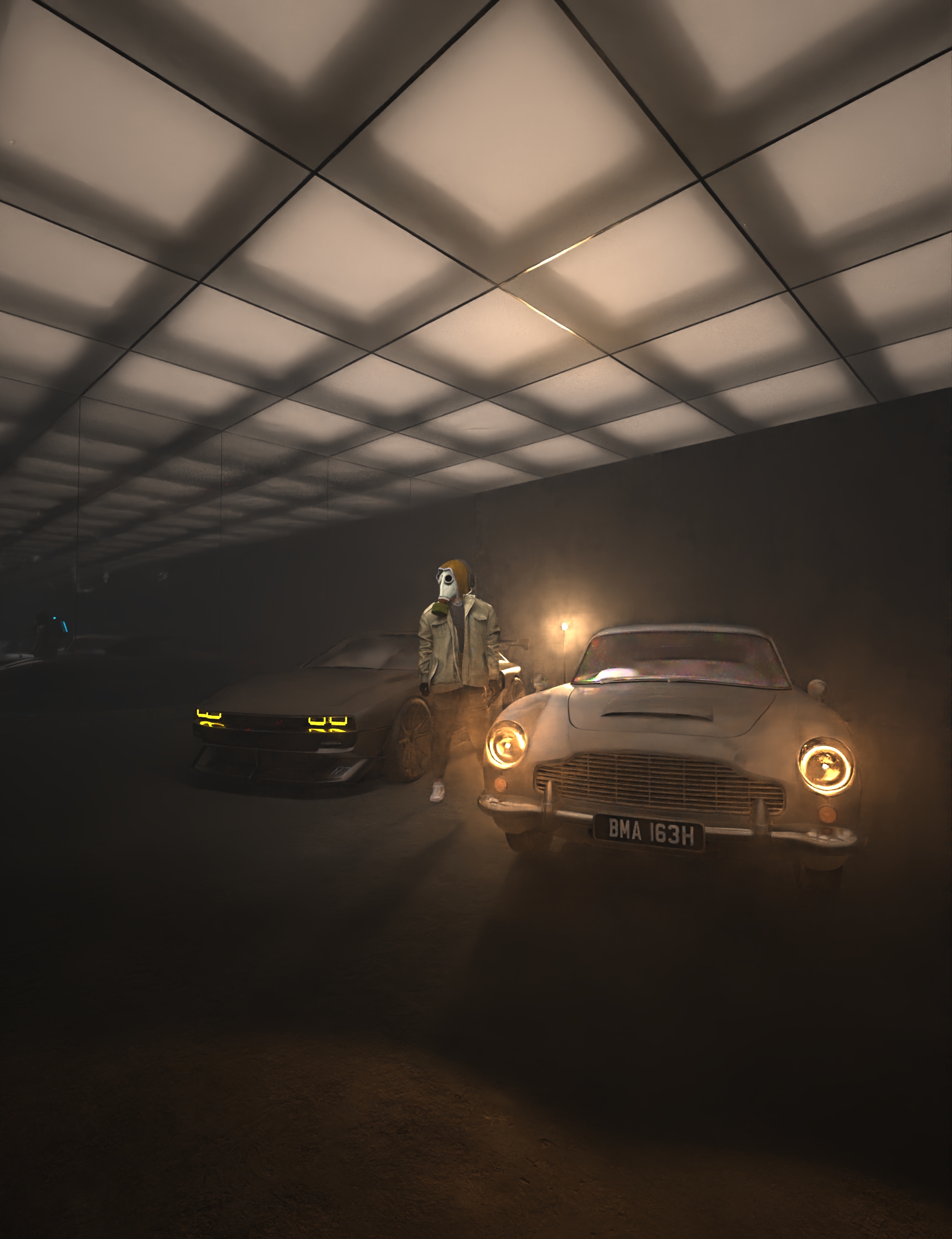 HT Foggy Garage Studio | Daz 3D