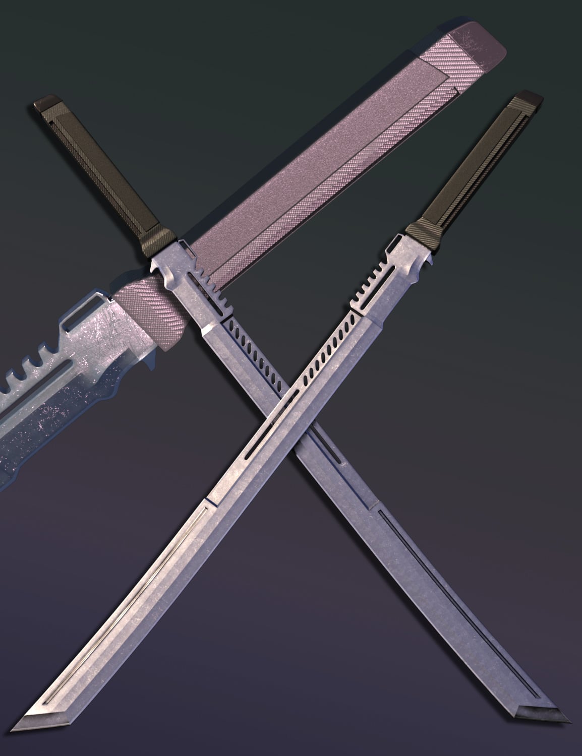 ZK Cyber Ninja Z for Genesis 9 | Daz 3D
