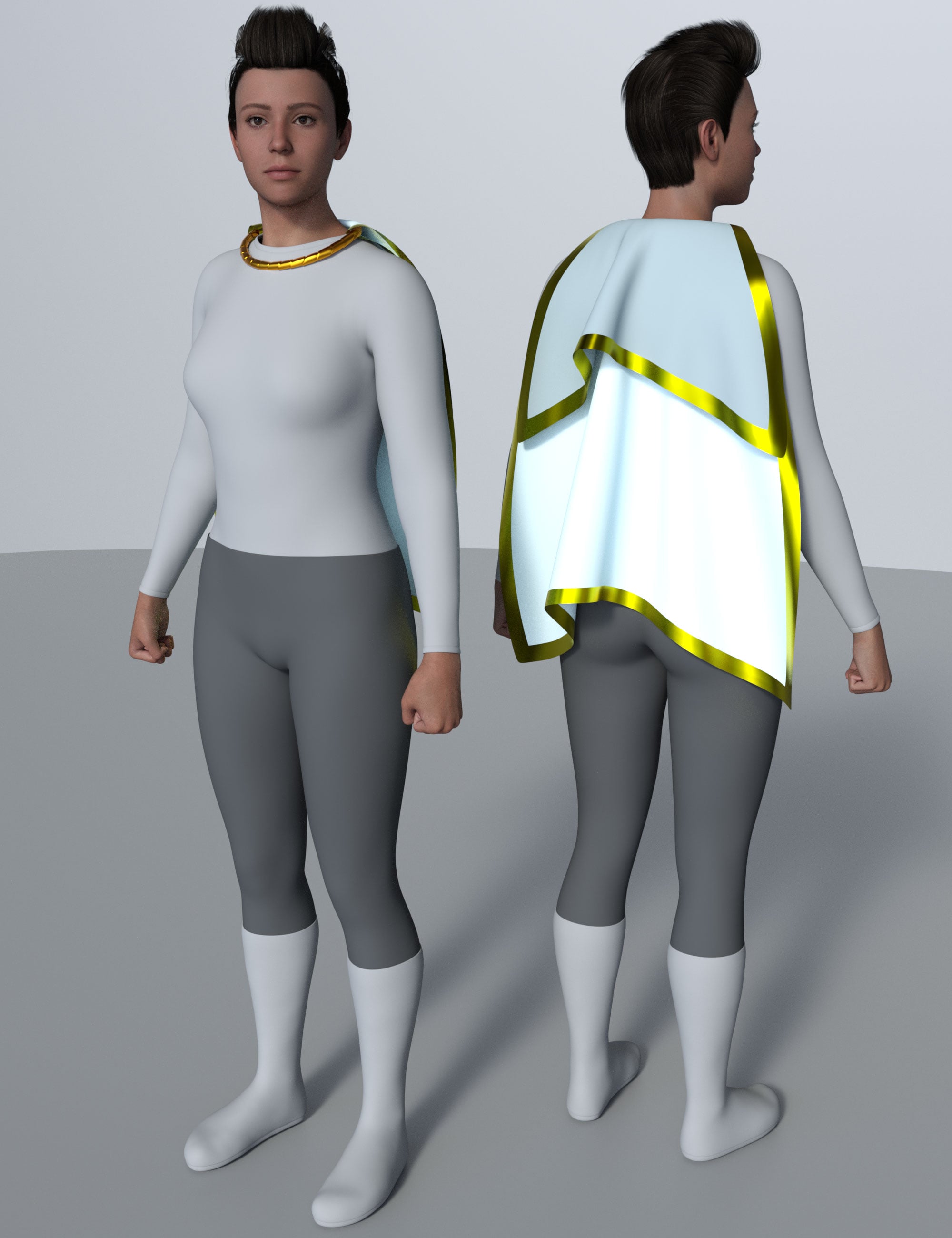 Cape 002 MMKBGenesis 9 dForce | Daz 3D