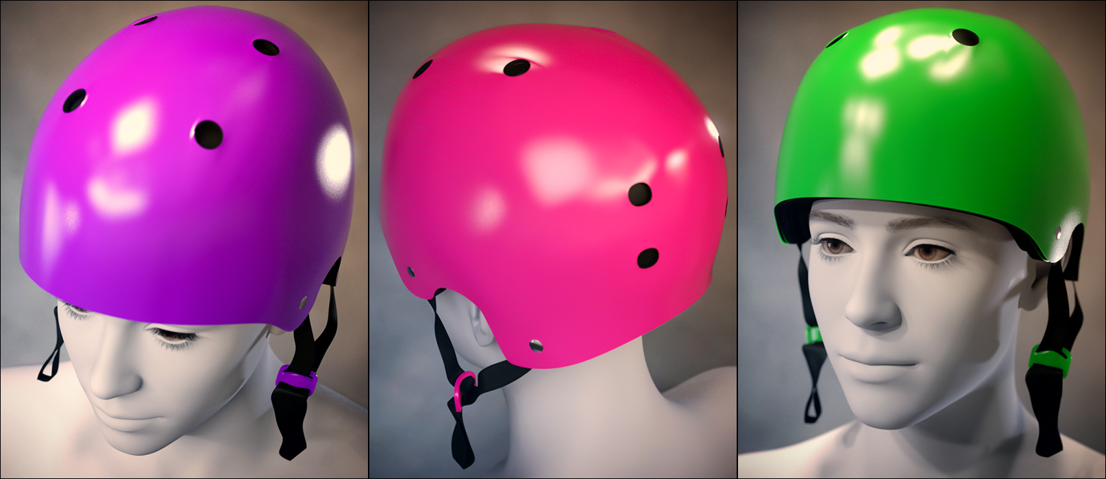 TF Skateboard Helmet | Daz 3D