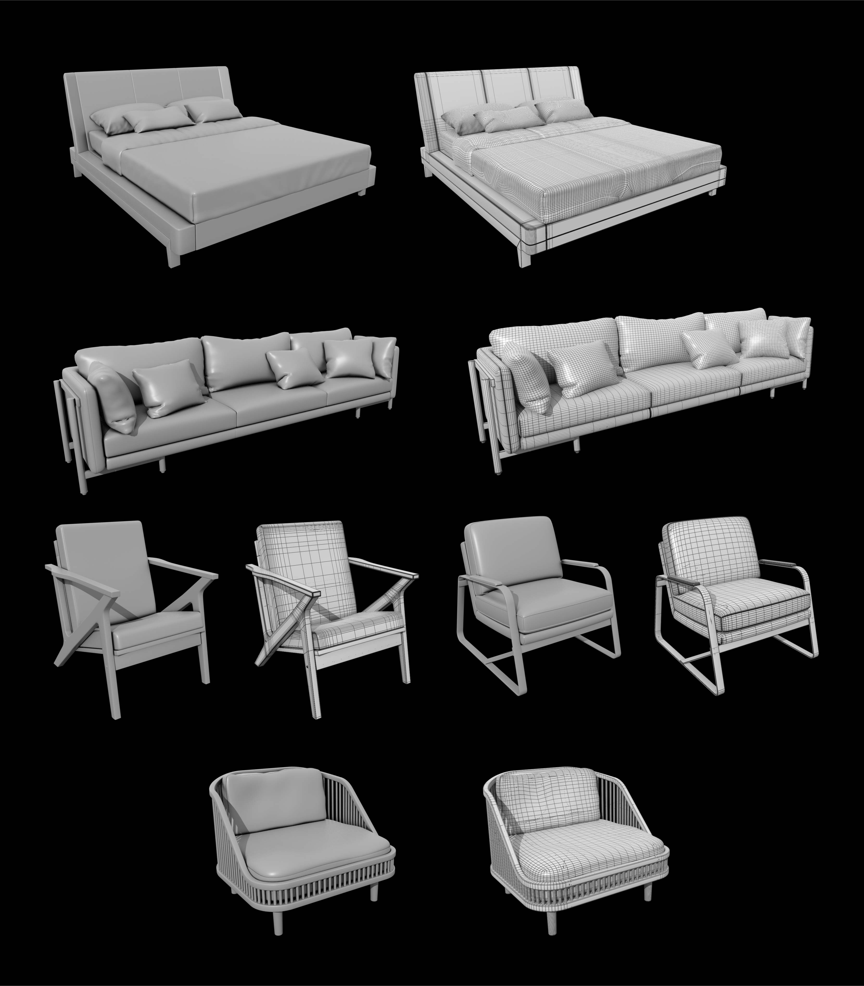 FG Morphing Furniture Props | Daz 3D