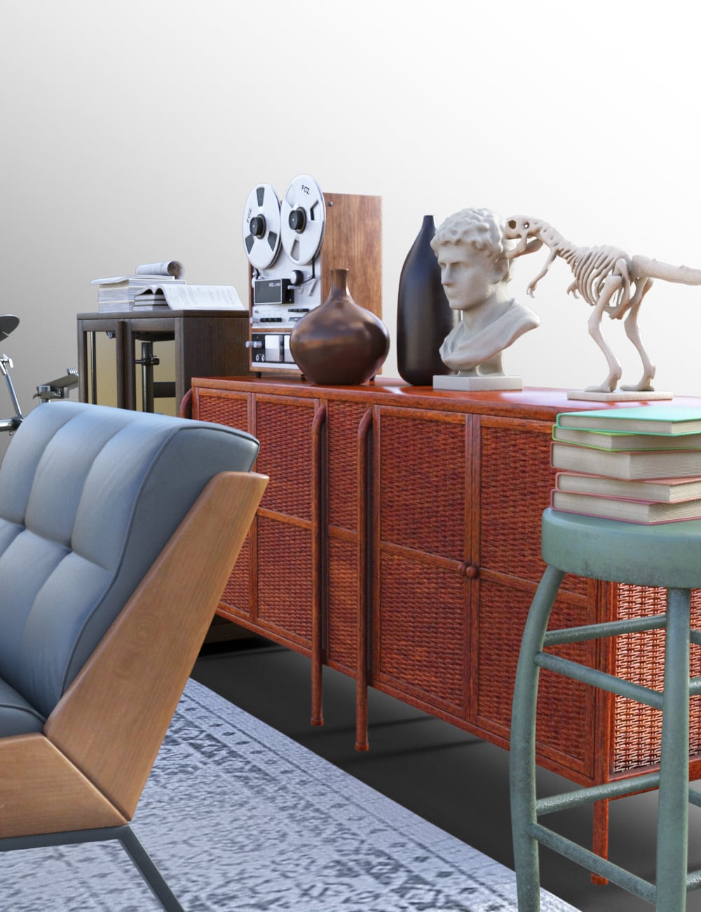 FG Industrial Home Props | Daz 3D