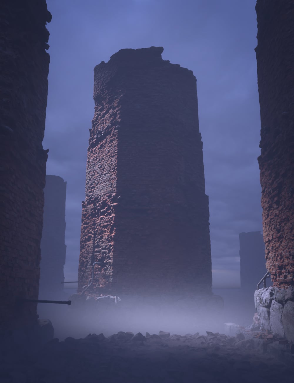 Tower Graveyard | Daz 3D