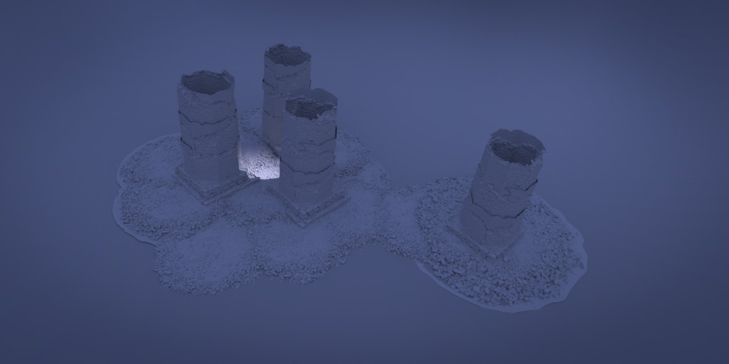 Tower Graveyard | Daz 3D