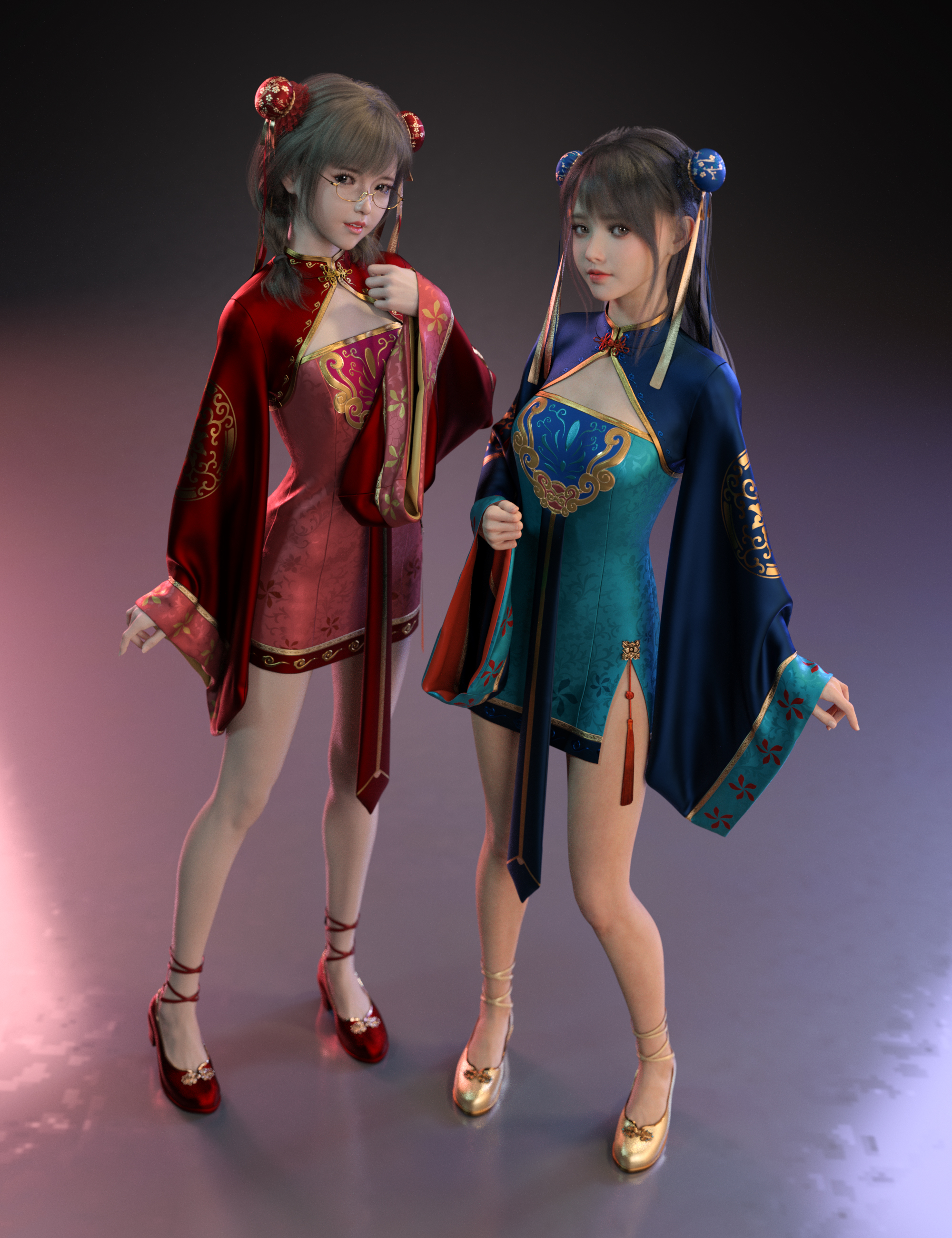 dForce MKTG Sweet Zombie Outfit for Genesis 9, 8.1 and 8 Female | Daz 3D
