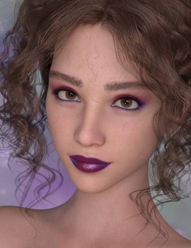 Charmed Beauty LIE Makeup for Genesis 9 | Daz 3D