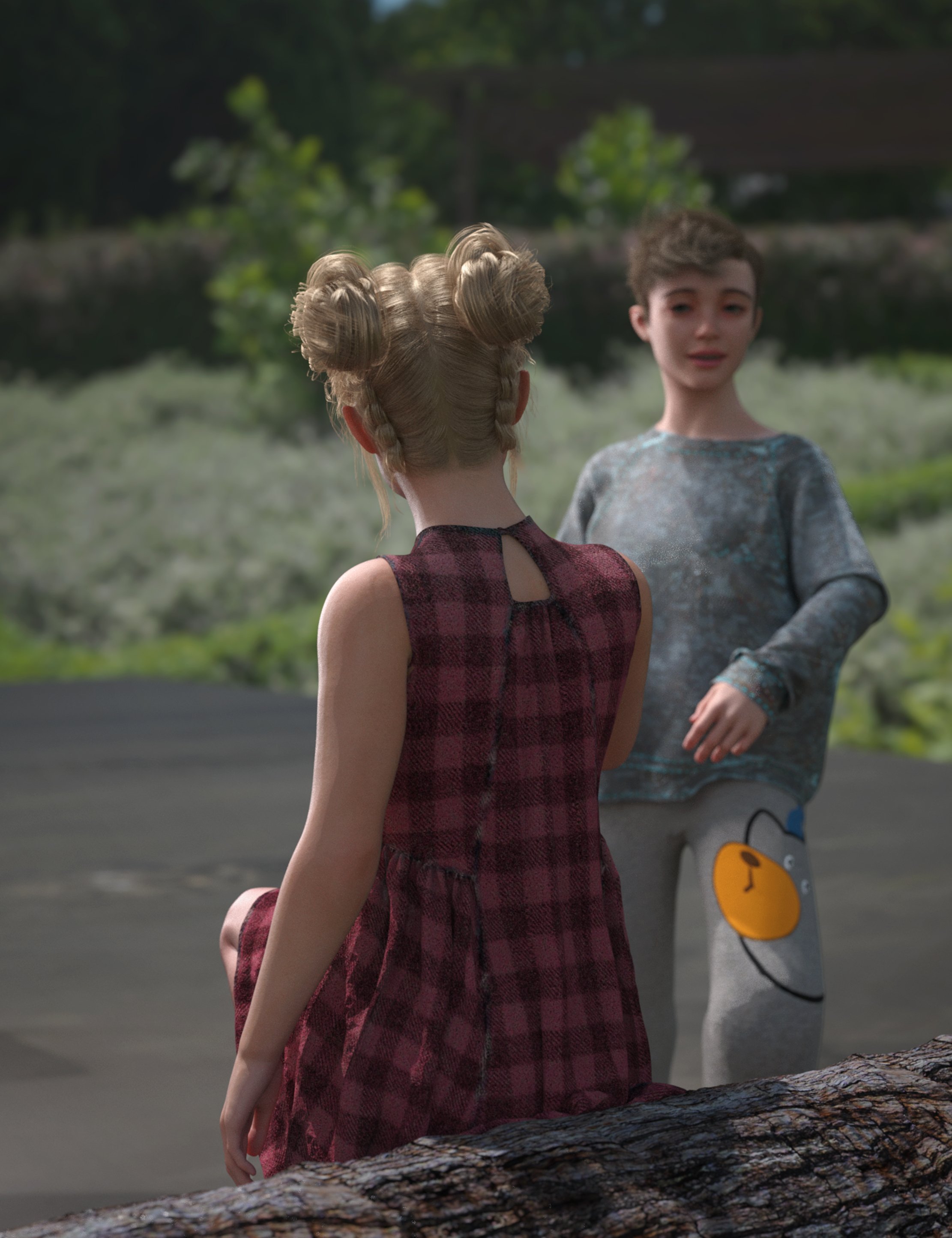 Little Luminaries: The Kiddo Trio Character Bundle | Daz 3D