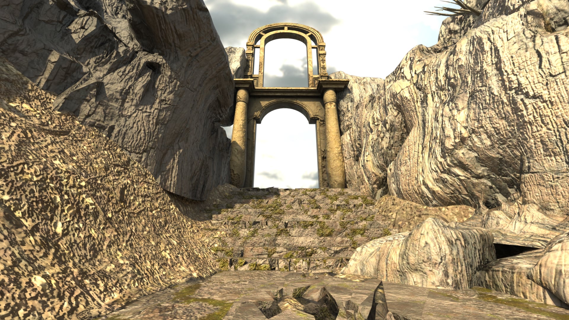 Secret Castle Portal | Daz 3D