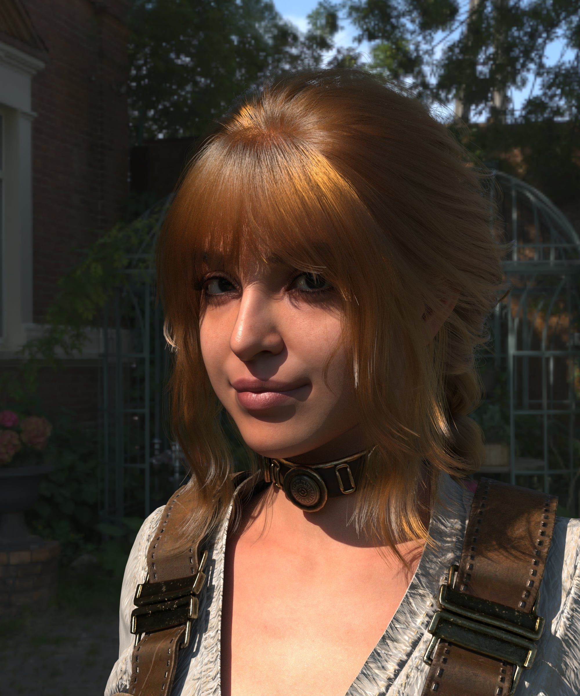 dForce Messy French Braid for Genesis 9 | Daz 3D