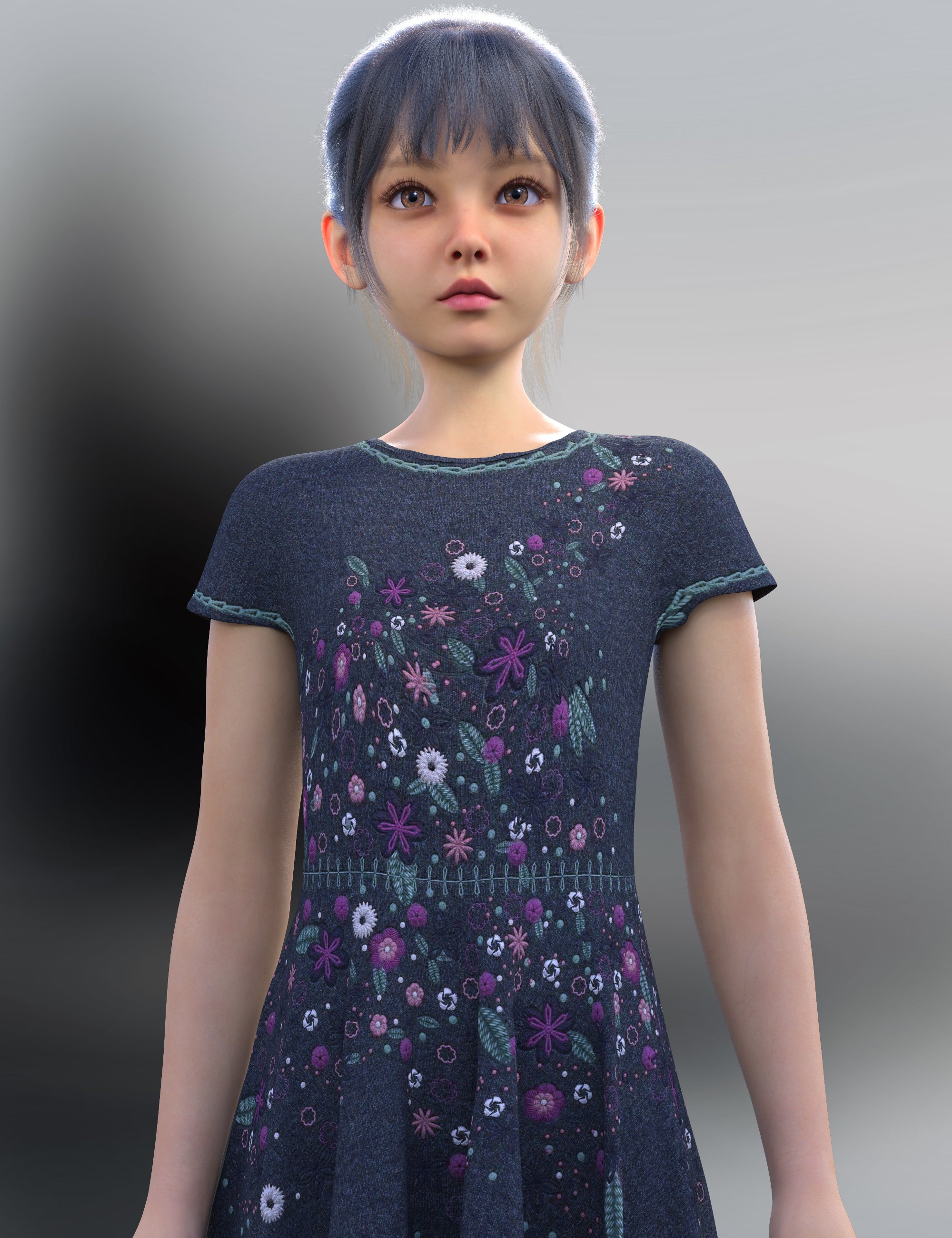 Vo Rena and Young, and Vo Minae, and Young HD for Genesis 9 Character Bundle | Daz 3D