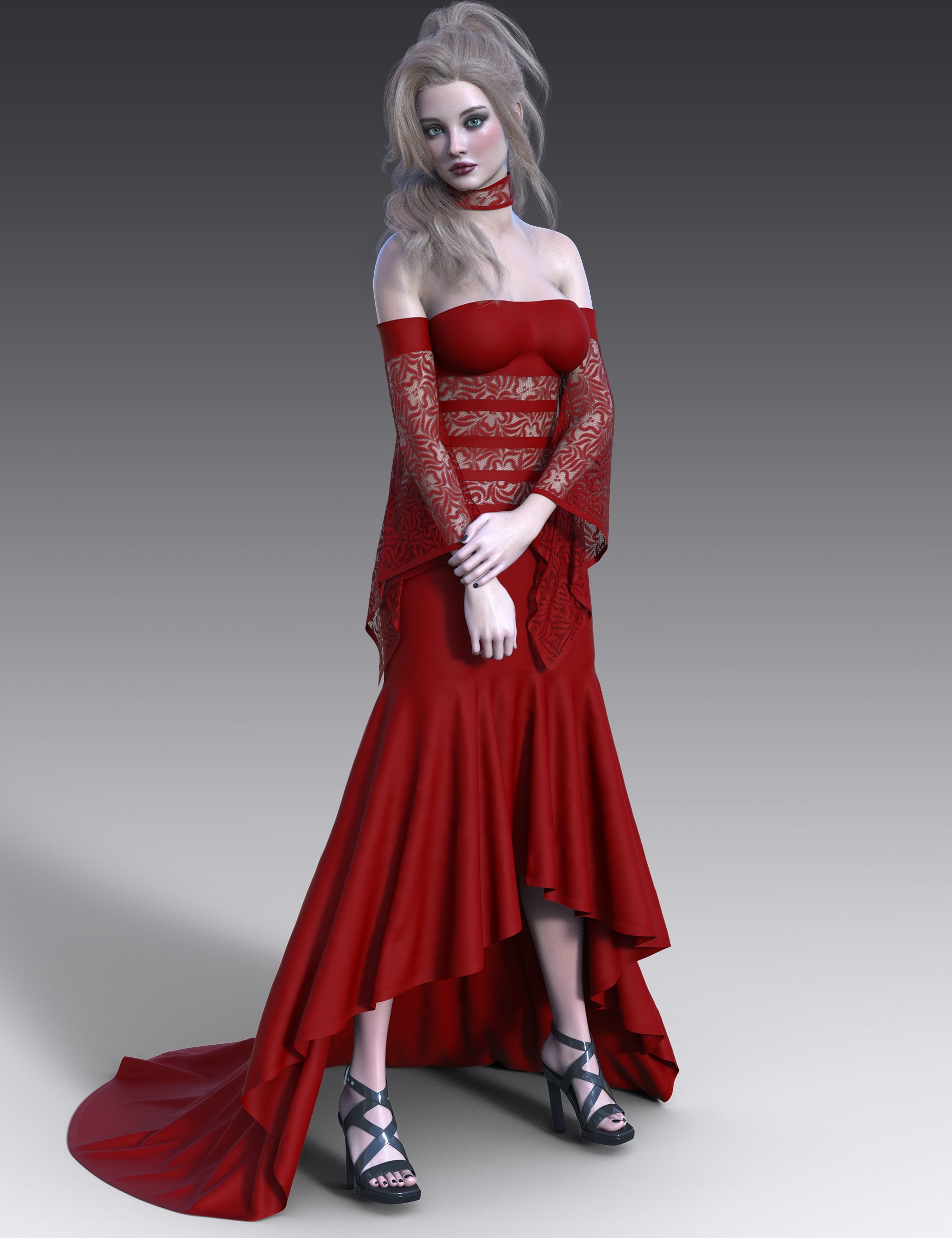 MbM dForce Wicked Dreams Outfit for Genesis 9 | Daz 3D
