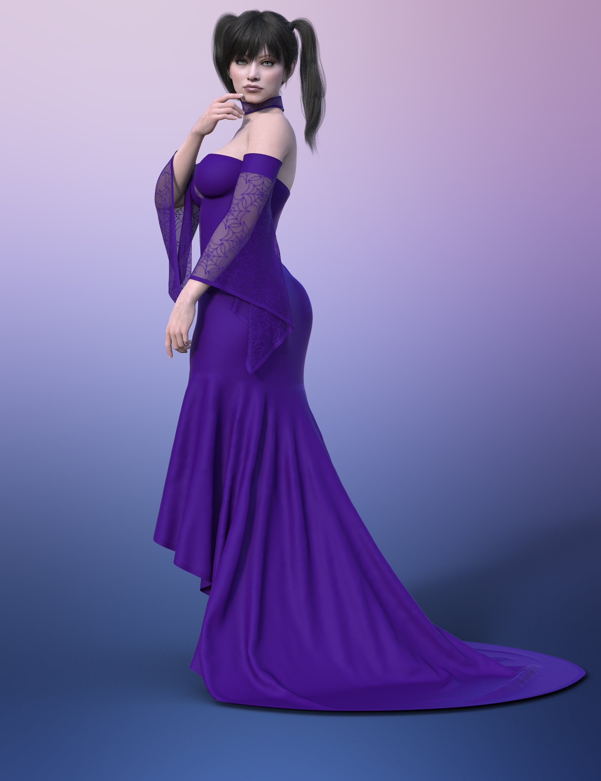 MbM dForce Wicked Dreams Outfit for Genesis 9 | Daz 3D