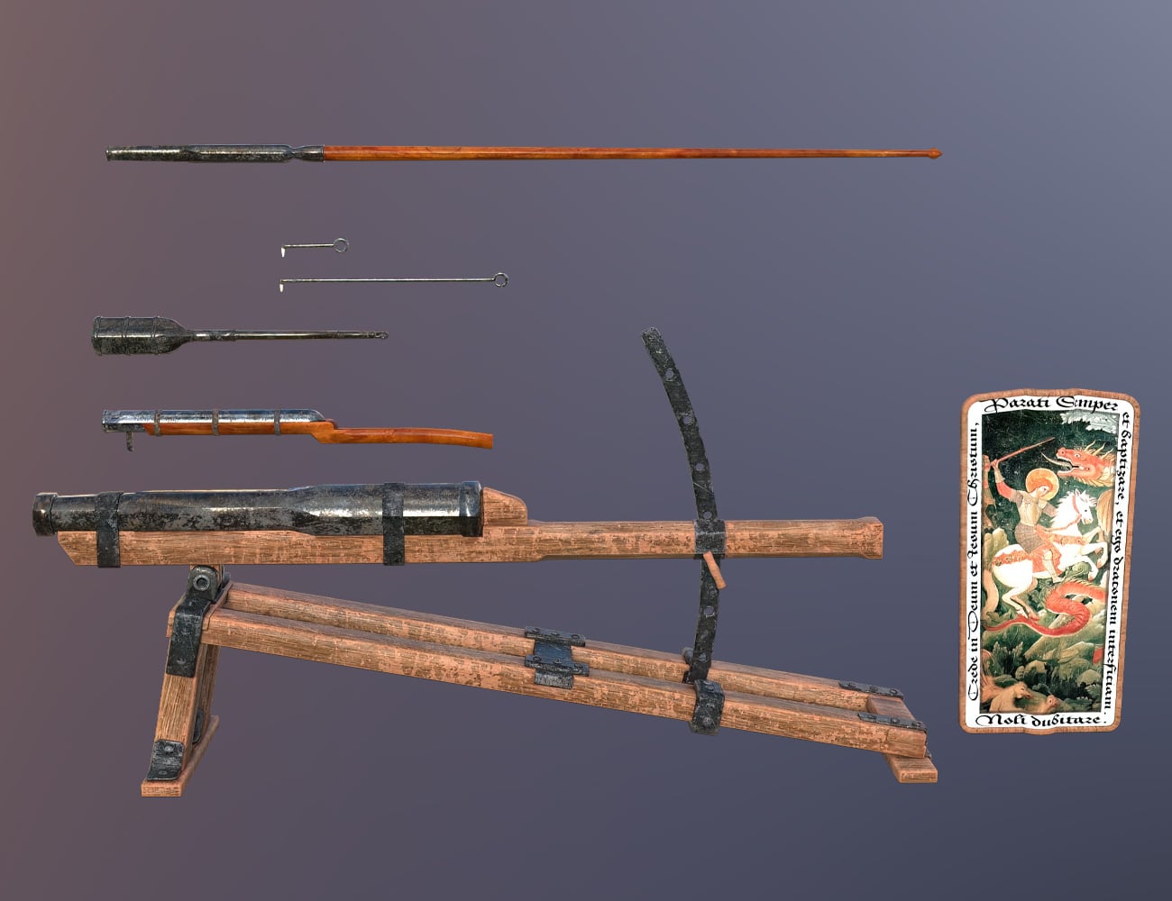 Medieval Guns | Daz 3D