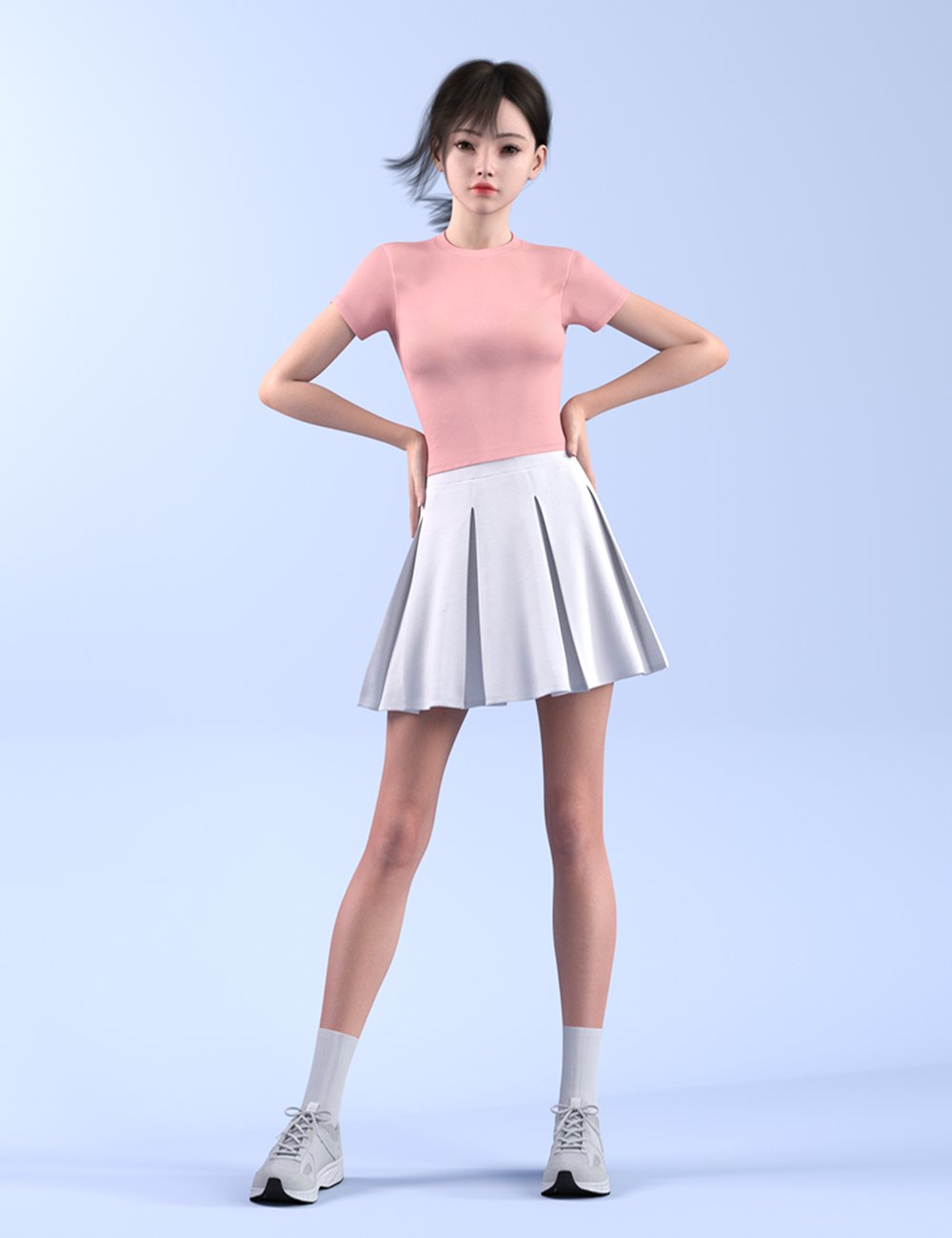 dForce HnC25 Knit Vest Code Outfits for Genesis 9 | Daz 3D