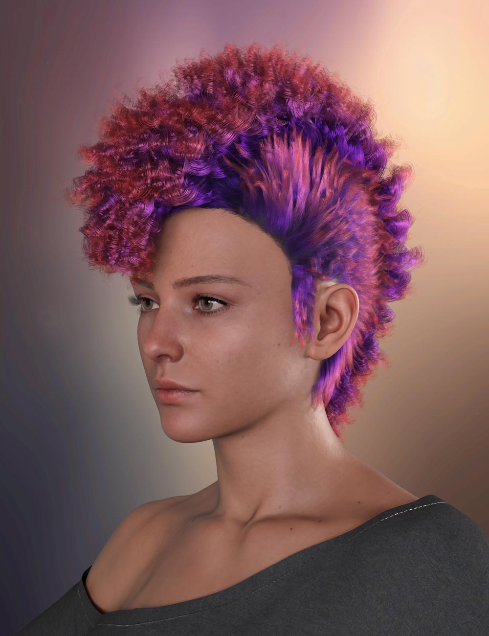 Vien Hair For Genesis 9 and 8 | Daz 3D