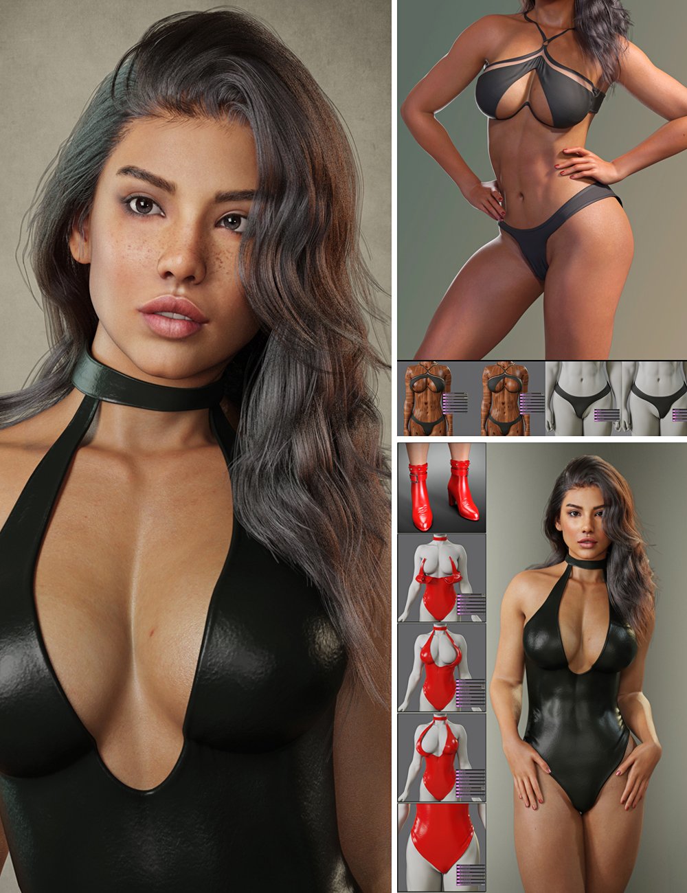 MB Junia HD for Genesis 9 Bundle | Daz 3D