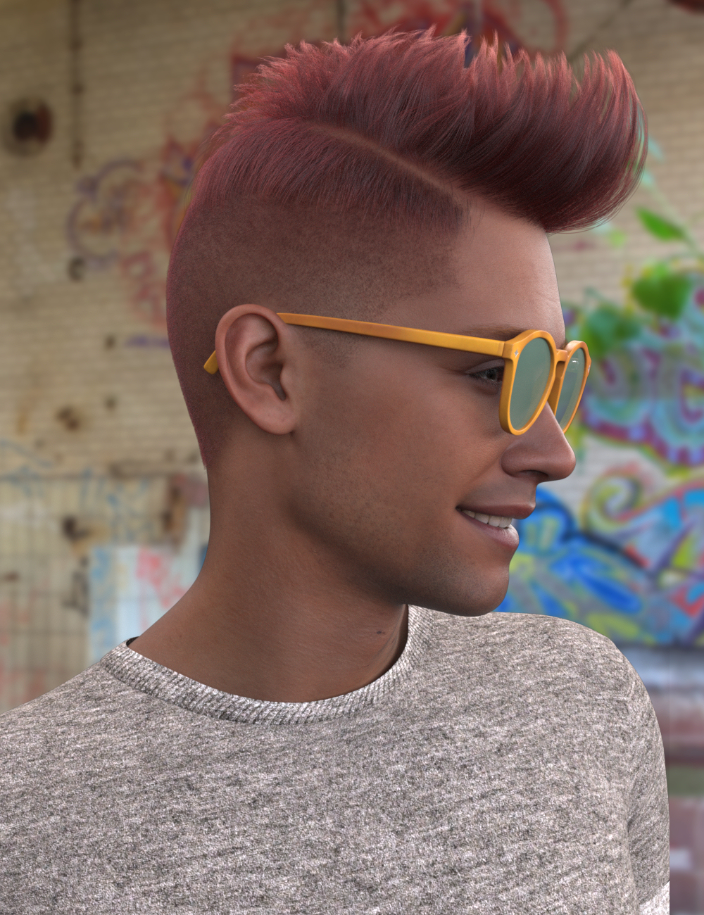 dForce Tony Hair Expansion | Daz 3D