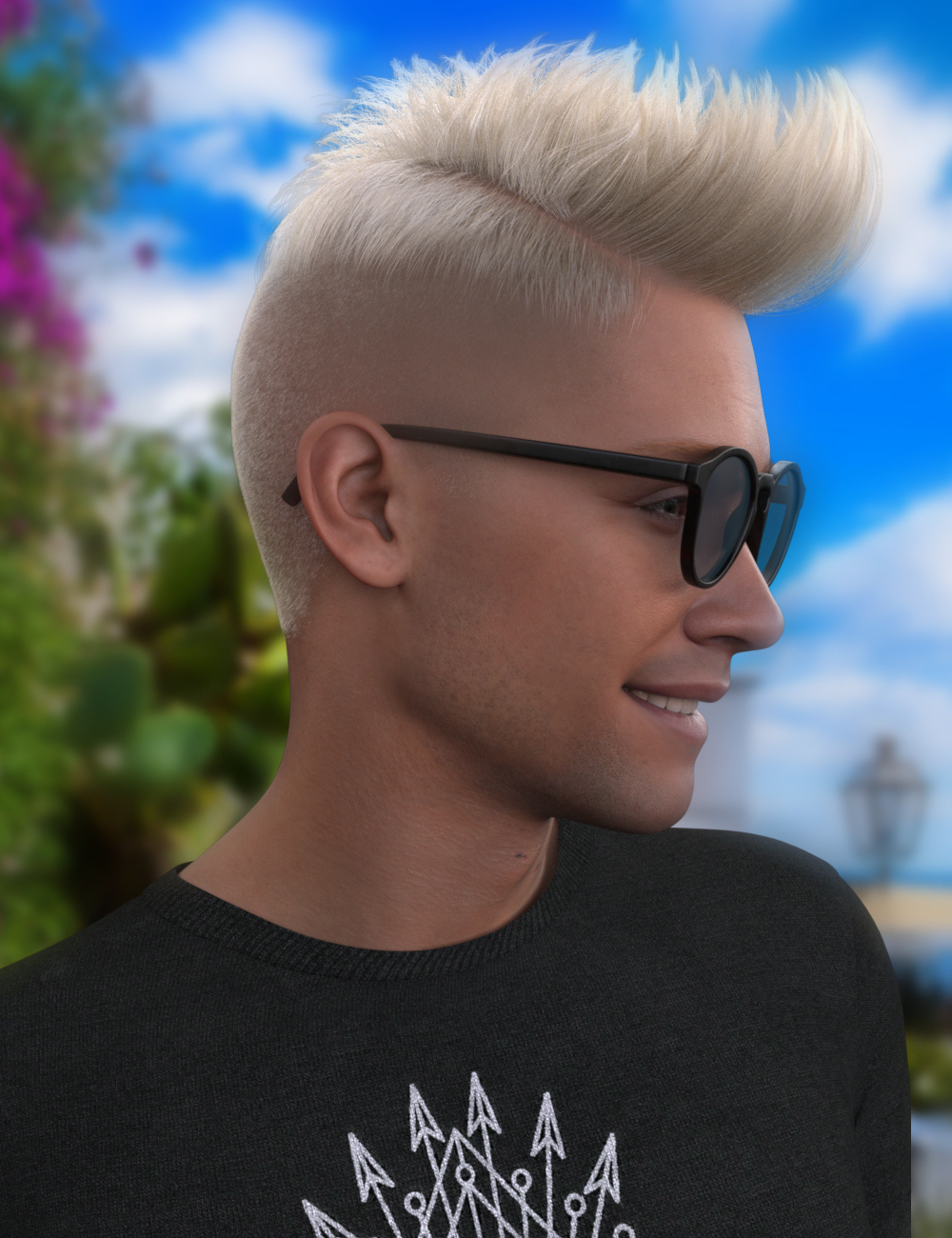 dForce Tony Hair Expansion | Daz 3D
