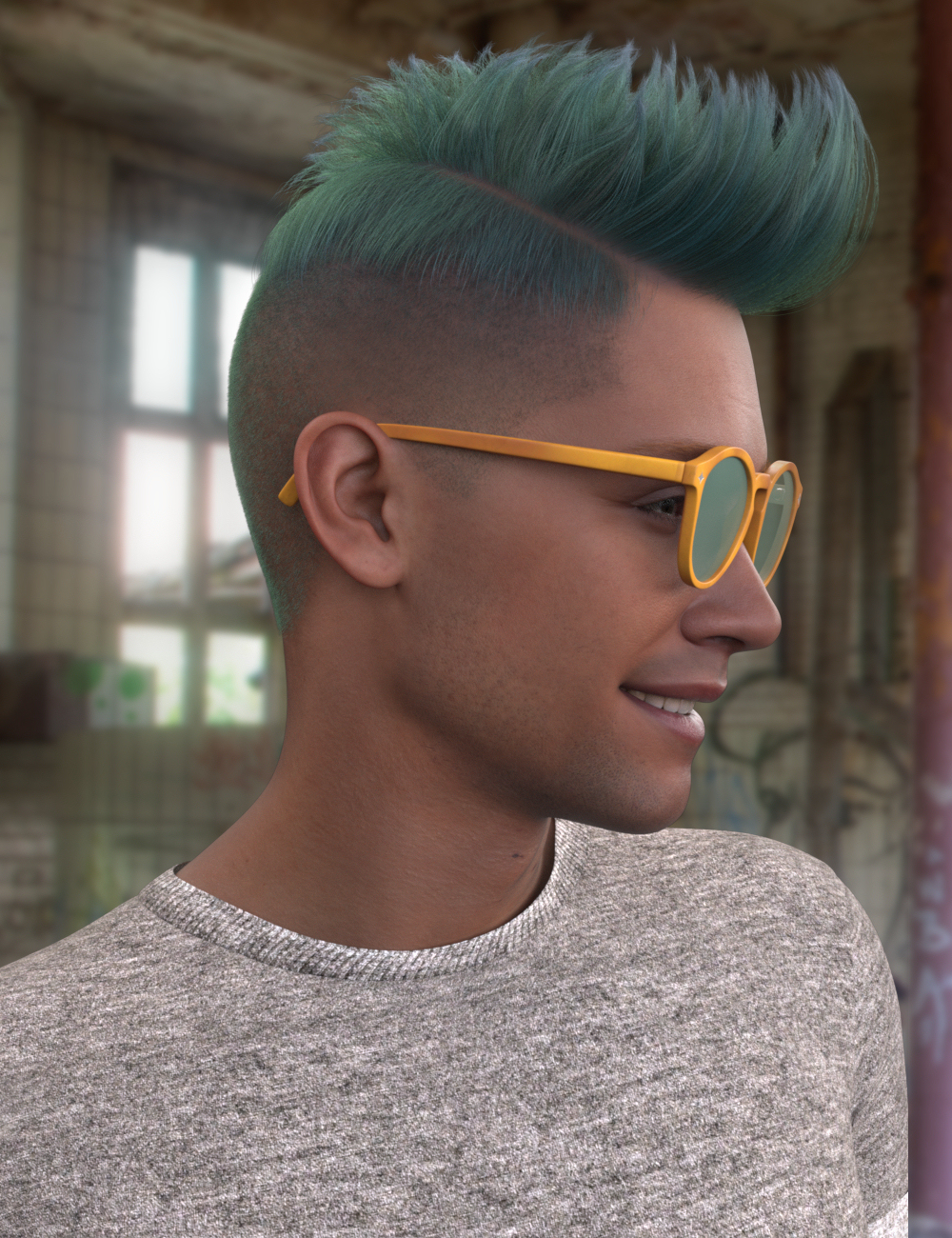 dForce Tony Hair Expansion | Daz 3D