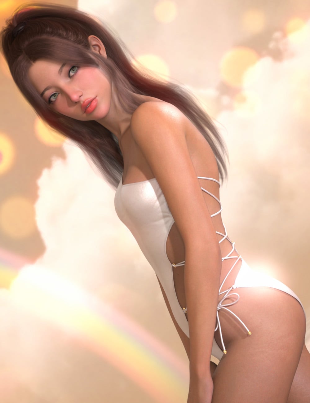 CHB Serenity Character and Swimsuit Bundle | Daz 3D