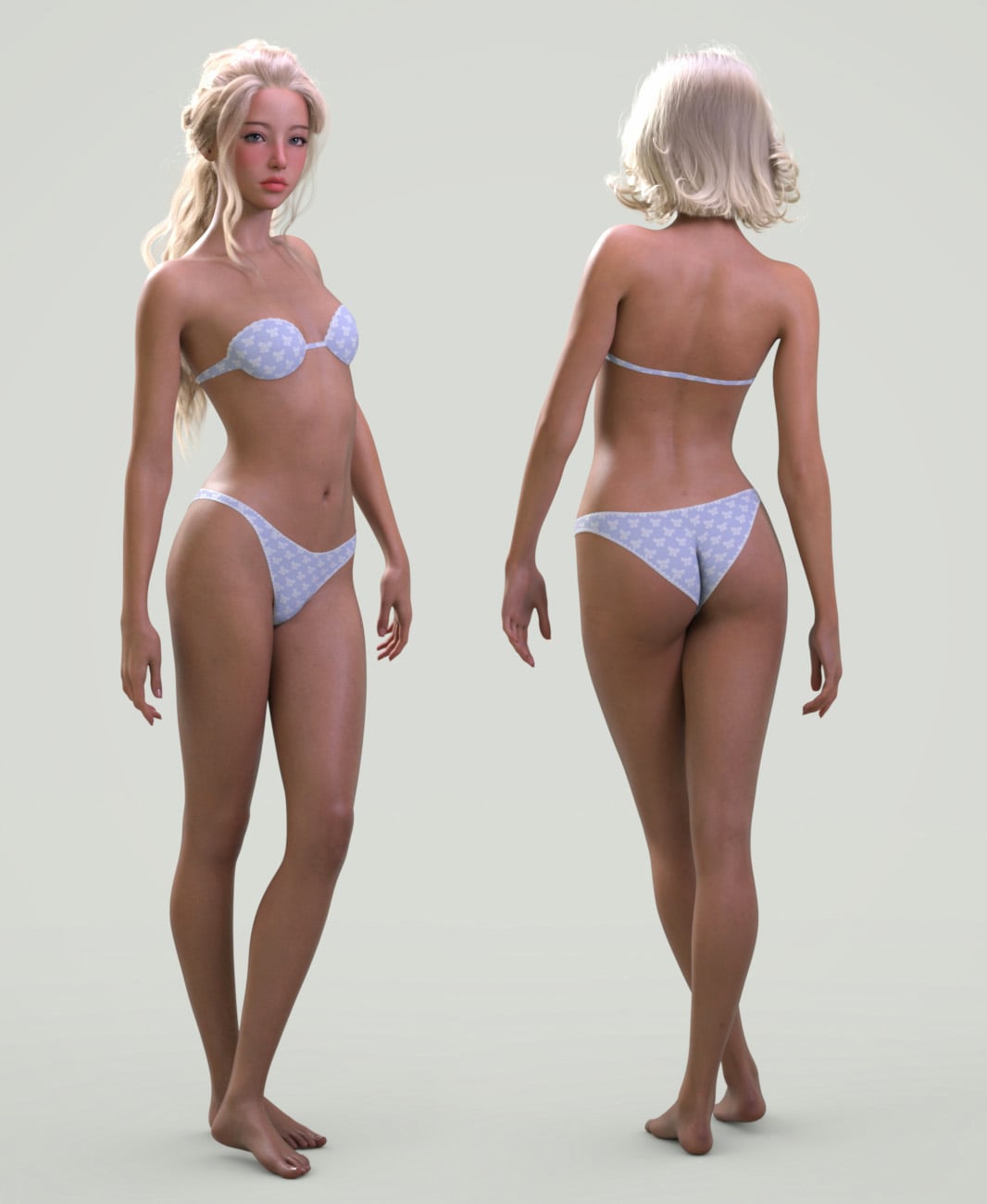 CHB Serenity Character and Swimsuit Bundle | Daz 3D