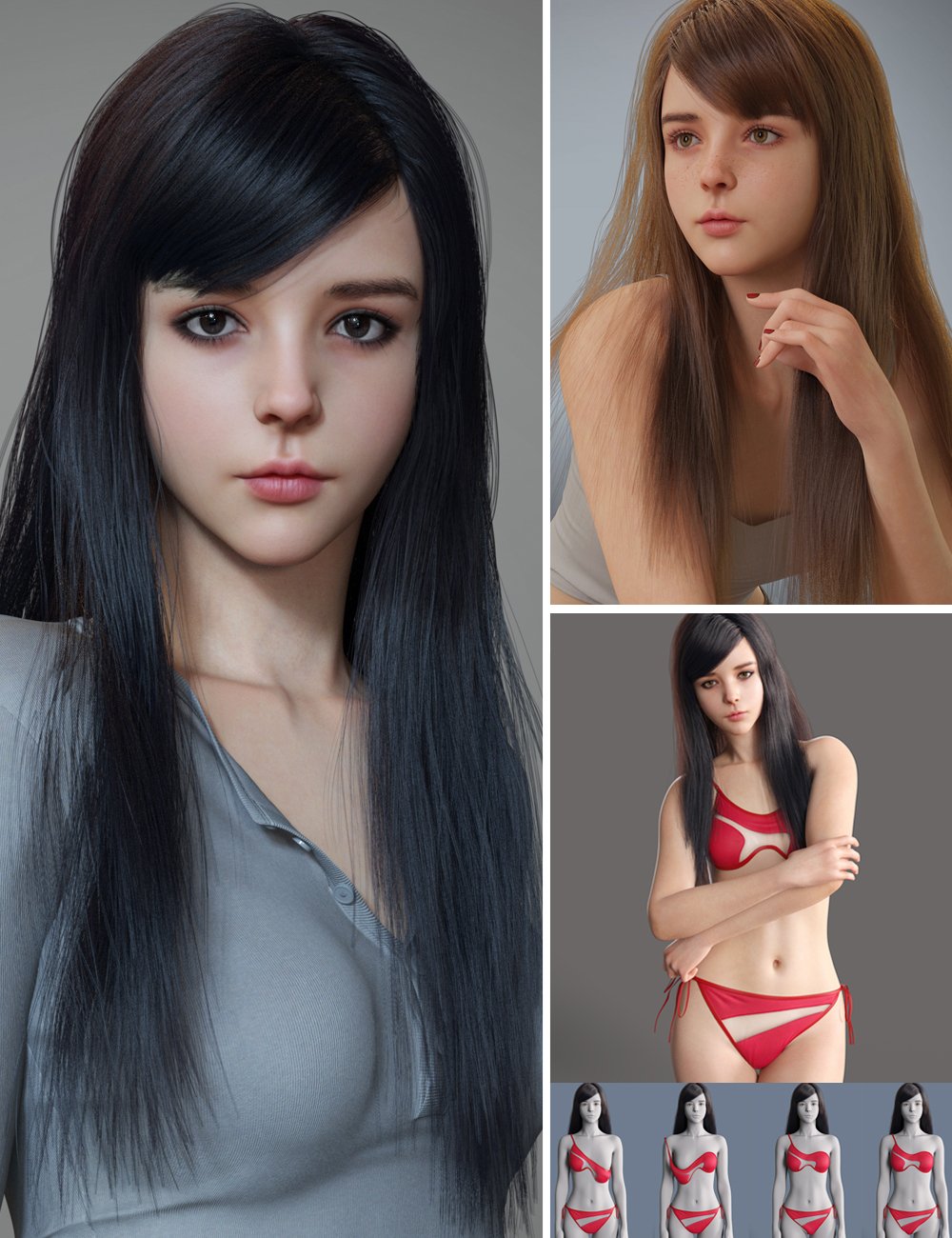 MB Yoli HD for Genesis 9 Bundle | Daz 3D