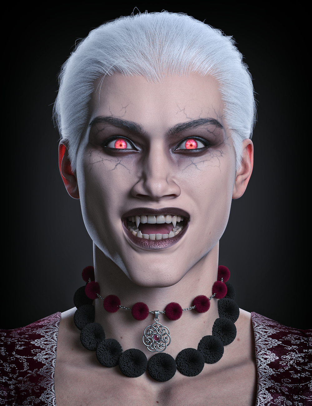 Pom Pom Extras for FK dForce Luxe Chains 2 | Daz 3D