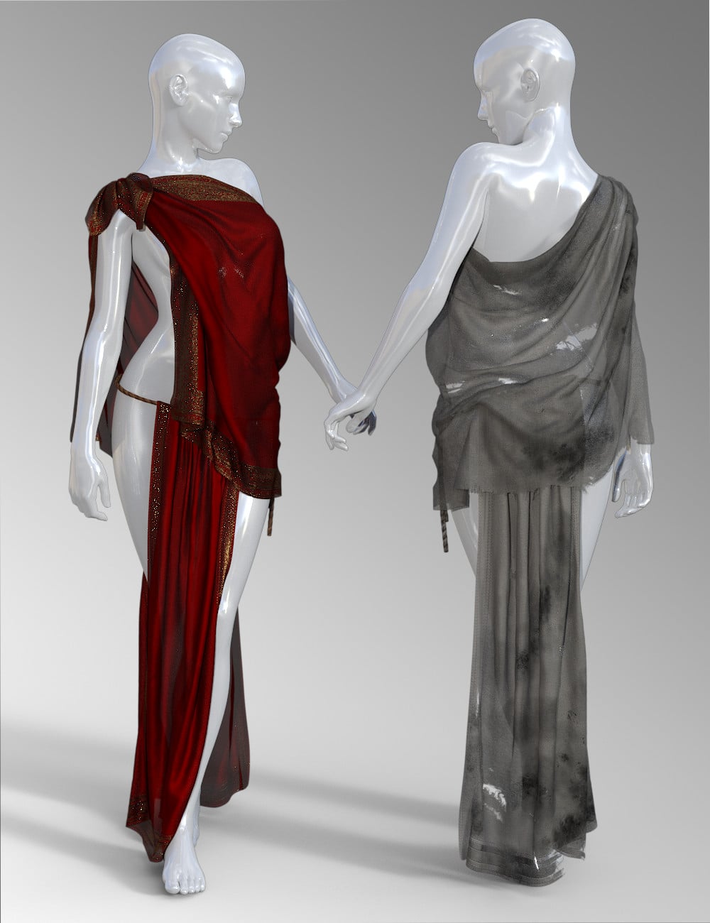 dForce Simple Loincloth 3 for Gensis 9 and 8 | Daz 3D