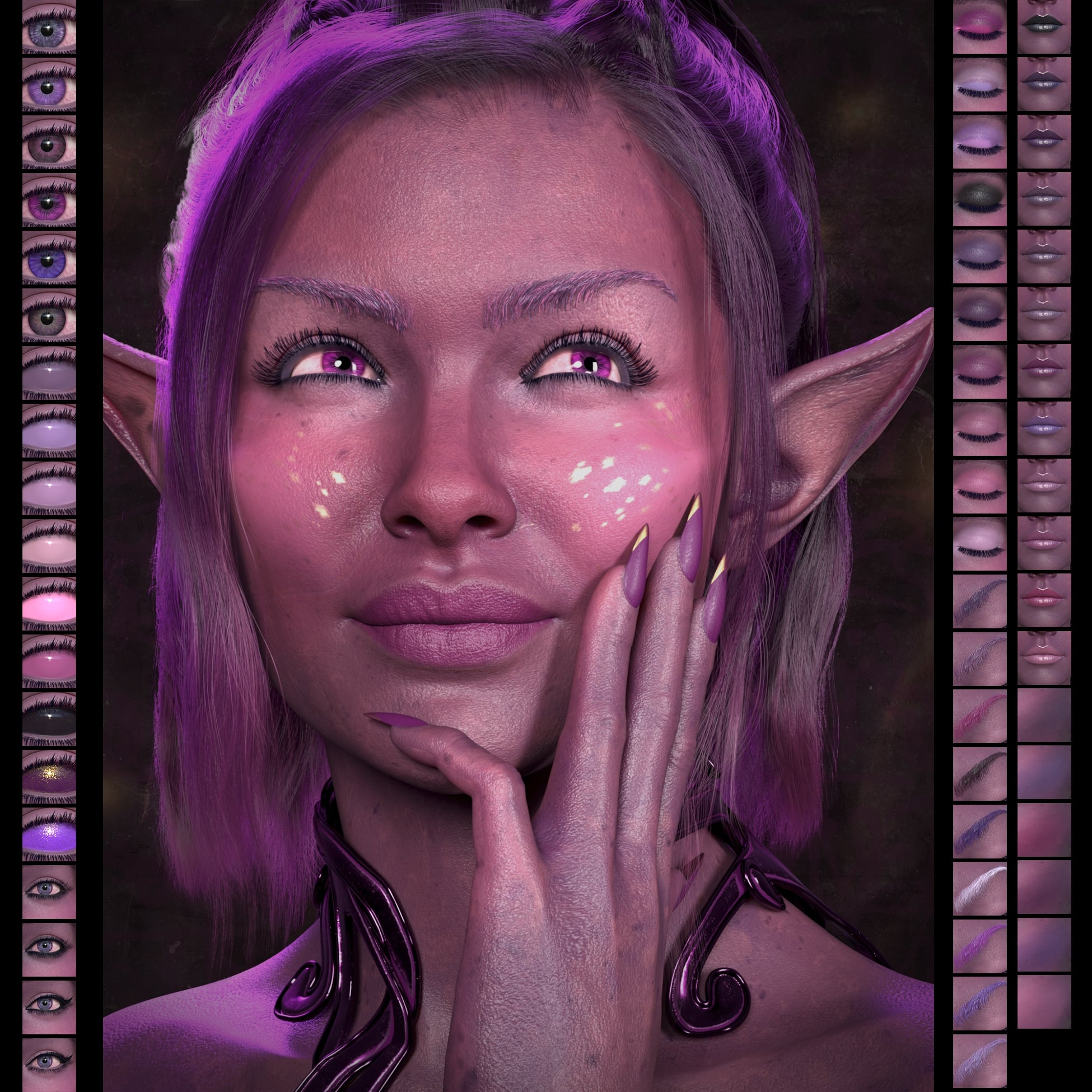 LY OtherKind: Twilight Fae Tinuviel HD for Genesis 9 Feminine | Daz 3D