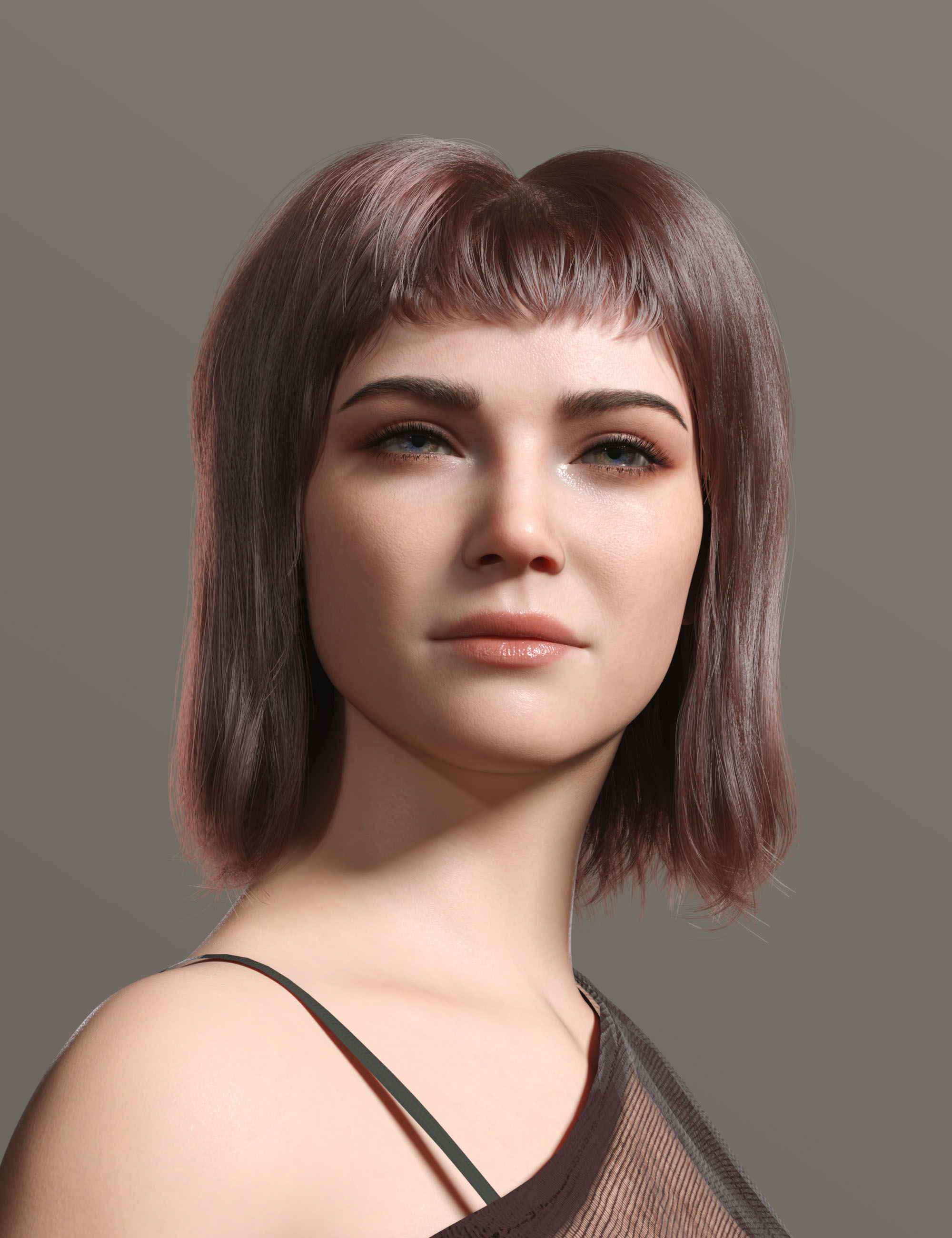 dForce AK Bold Hair for Genesis 9 | Daz 3D