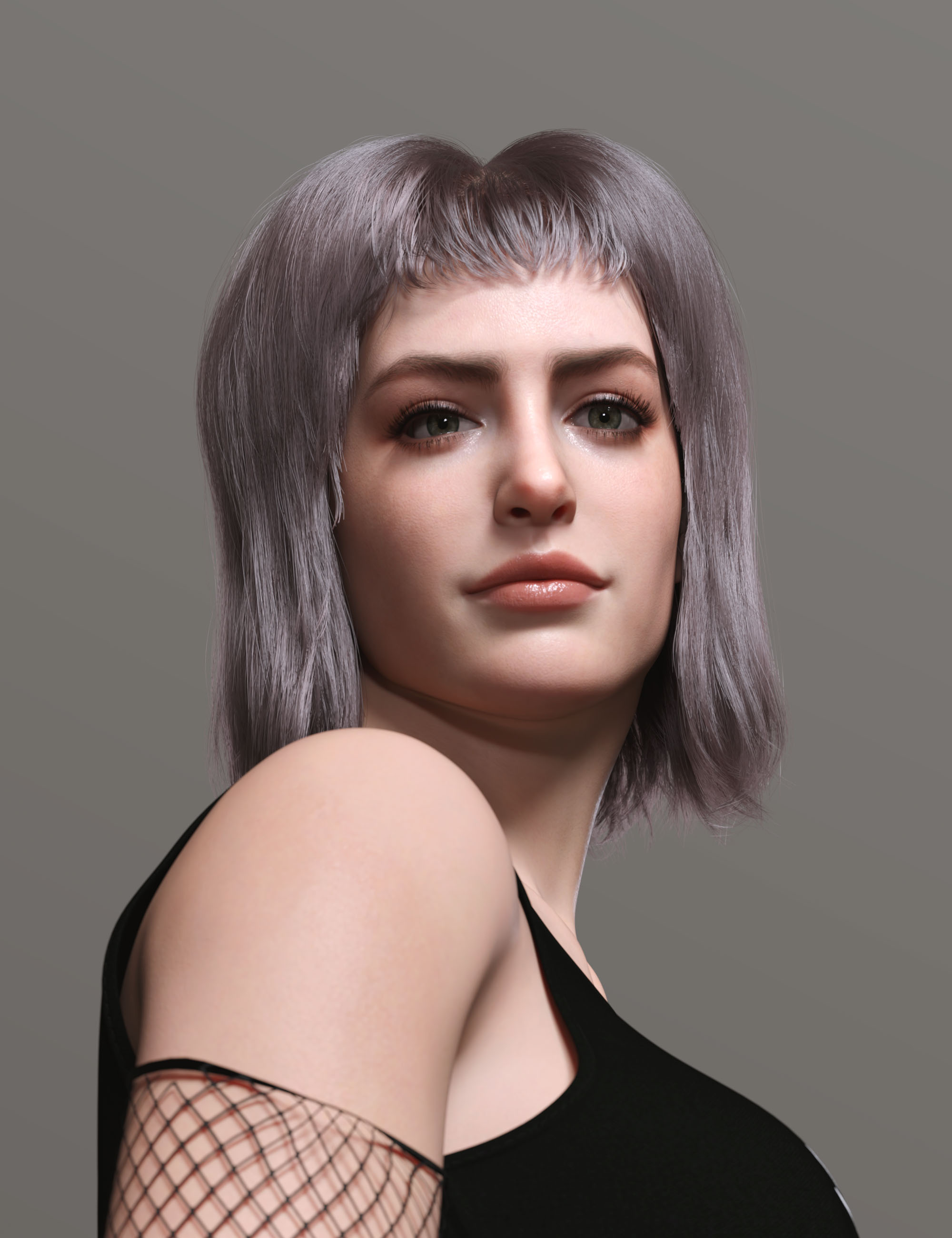dForce AK Bold Hair for Genesis 9 | Daz 3D