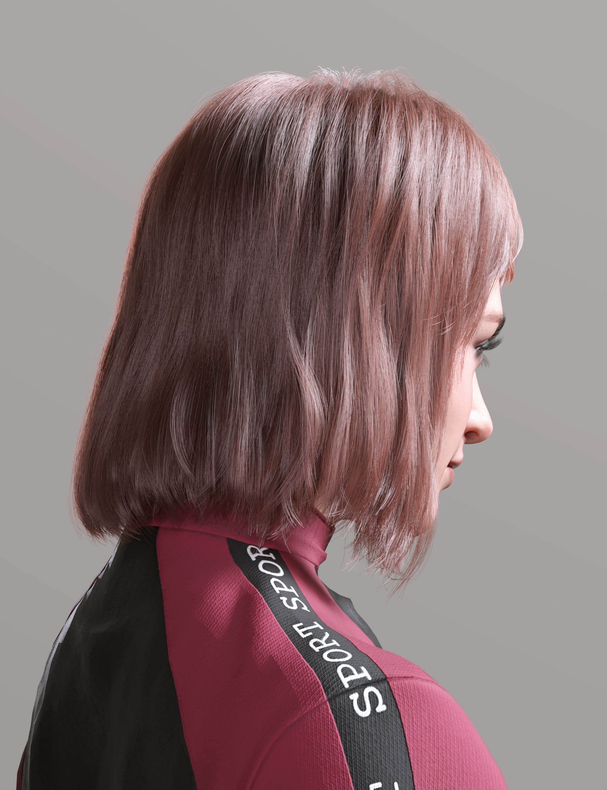dForce AK Bold Hair for Genesis 9 | Daz 3D