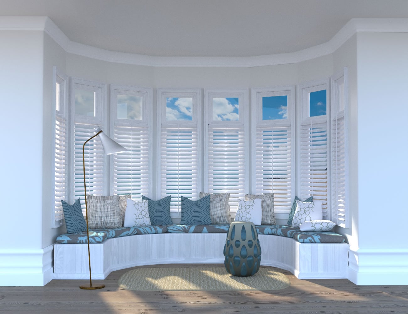 Hanging Out Bay Window | Daz 3D