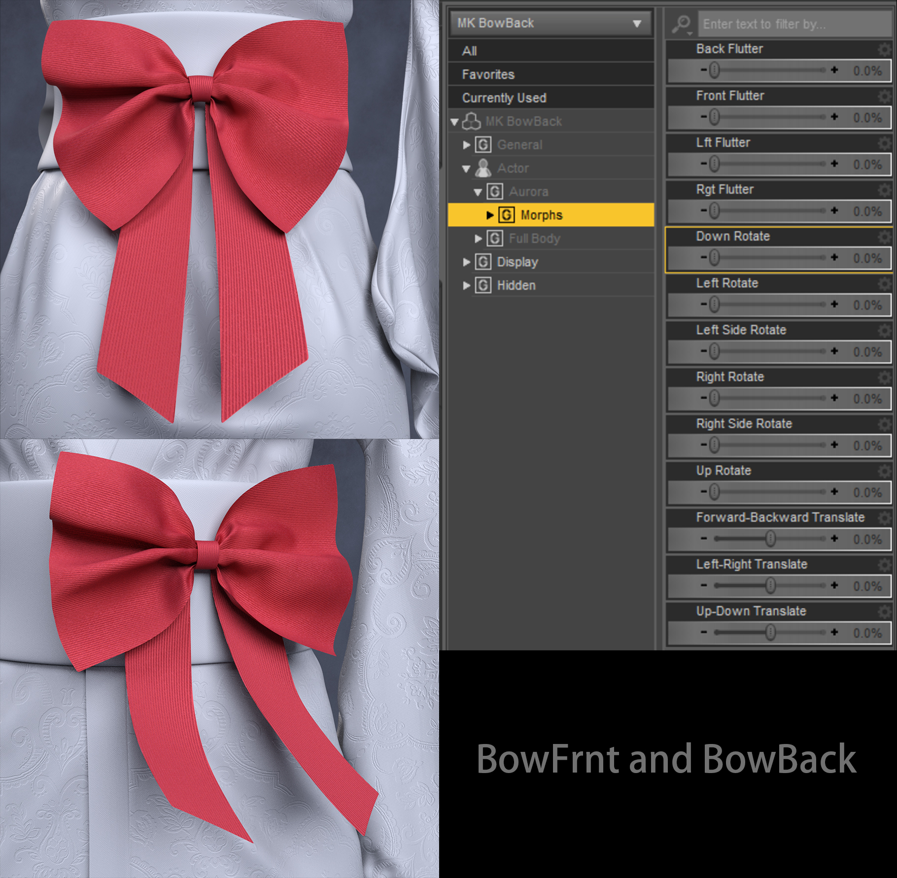dForce Mini Kimono For Genesis 9 | Daz 3D