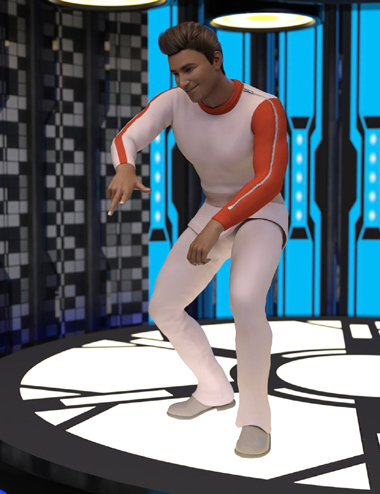 Moonbase Alpha Uniform for Genesis 8.1 Male | Daz 3D