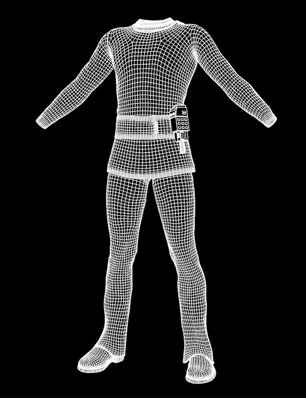 Moonbase Alpha Uniform for Genesis 8.1 Male | Daz 3D