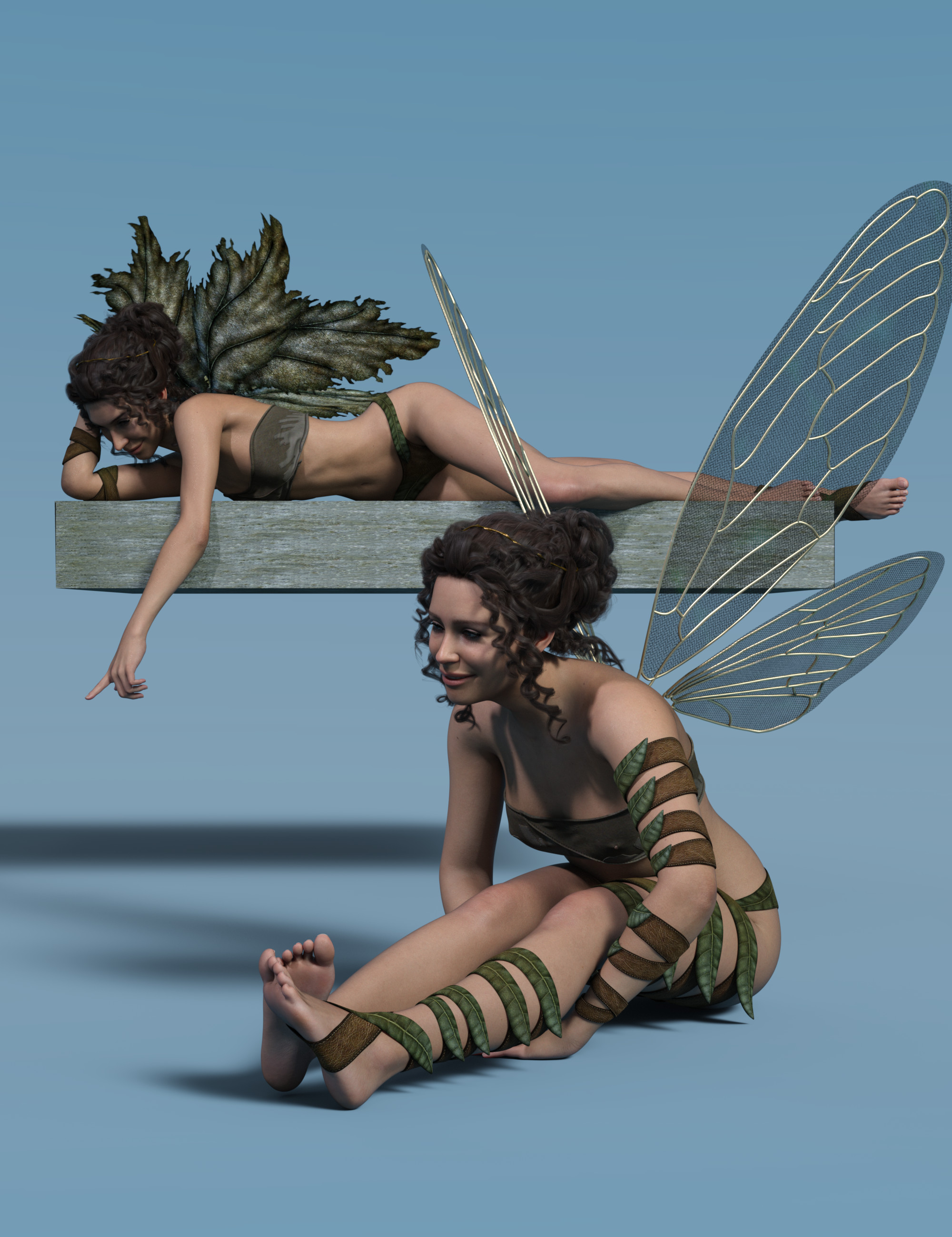 IGD Pixzie Poses for Genesis 9 Feminine and Ava 9 | Daz 3D