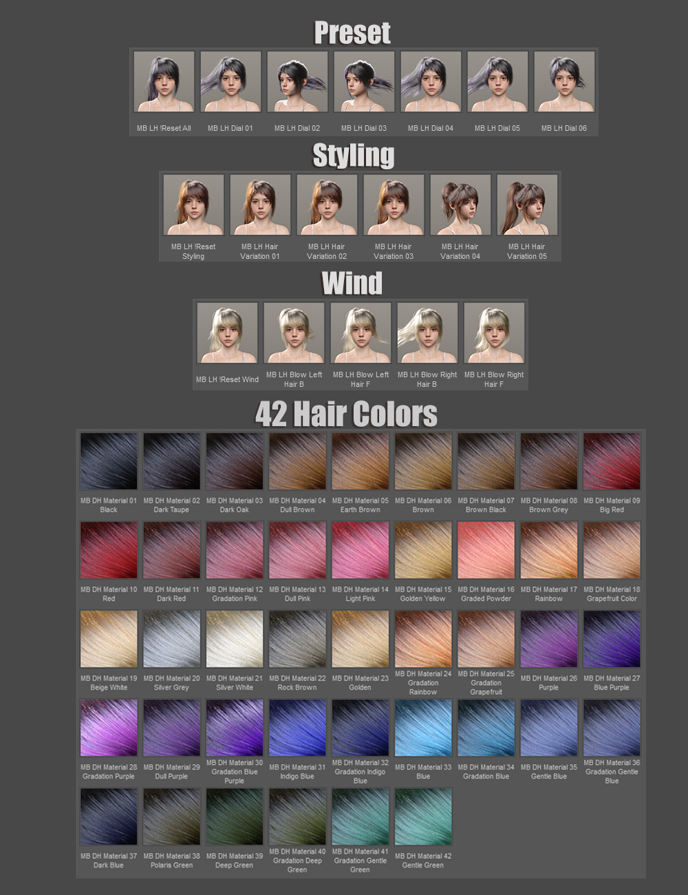 MB Julis HD for Genesis 9 Bundle | Daz 3D