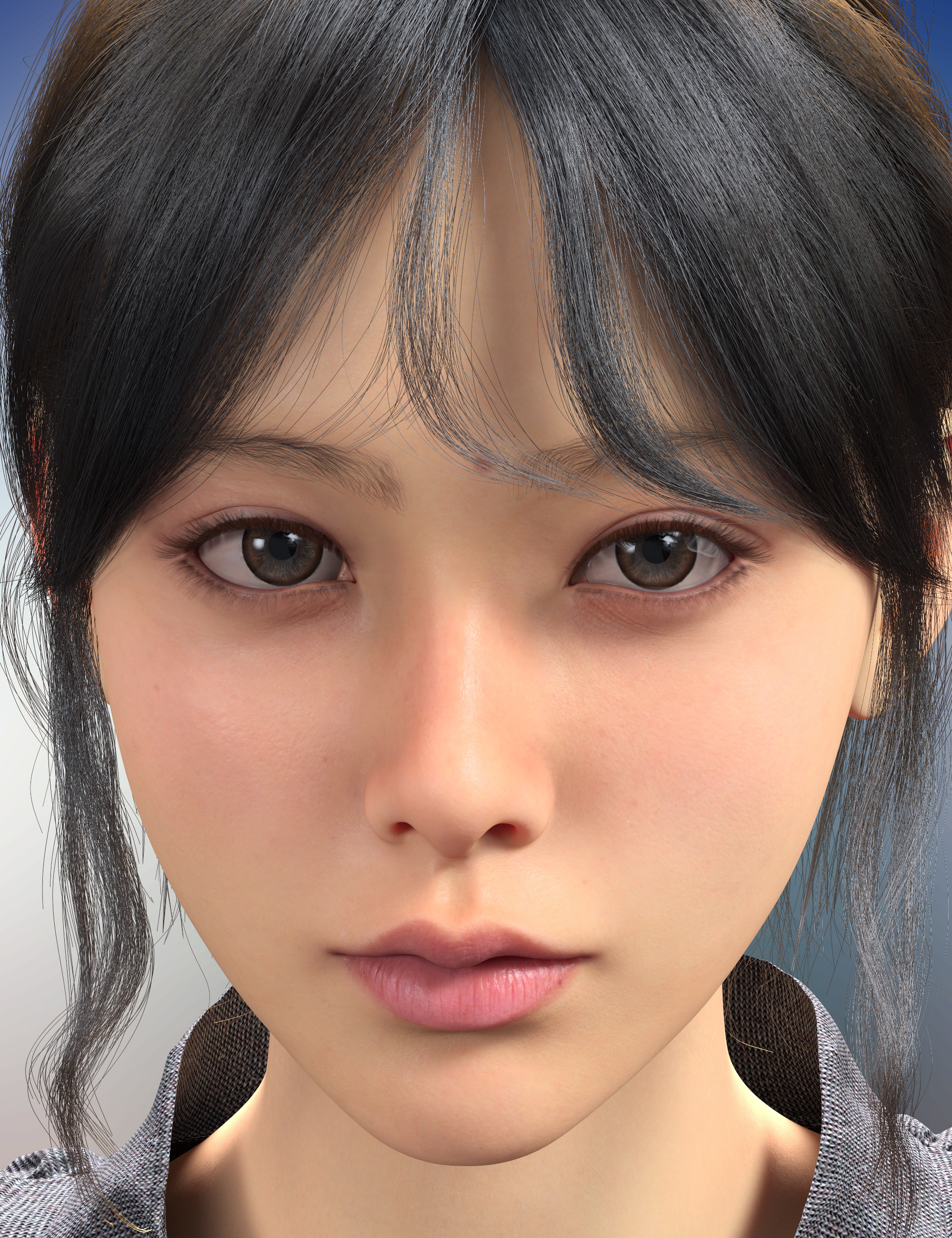 Vo Momo and Young, and Vo Naoko and Young HD for Genesis 9 Character Bundle | Daz 3D