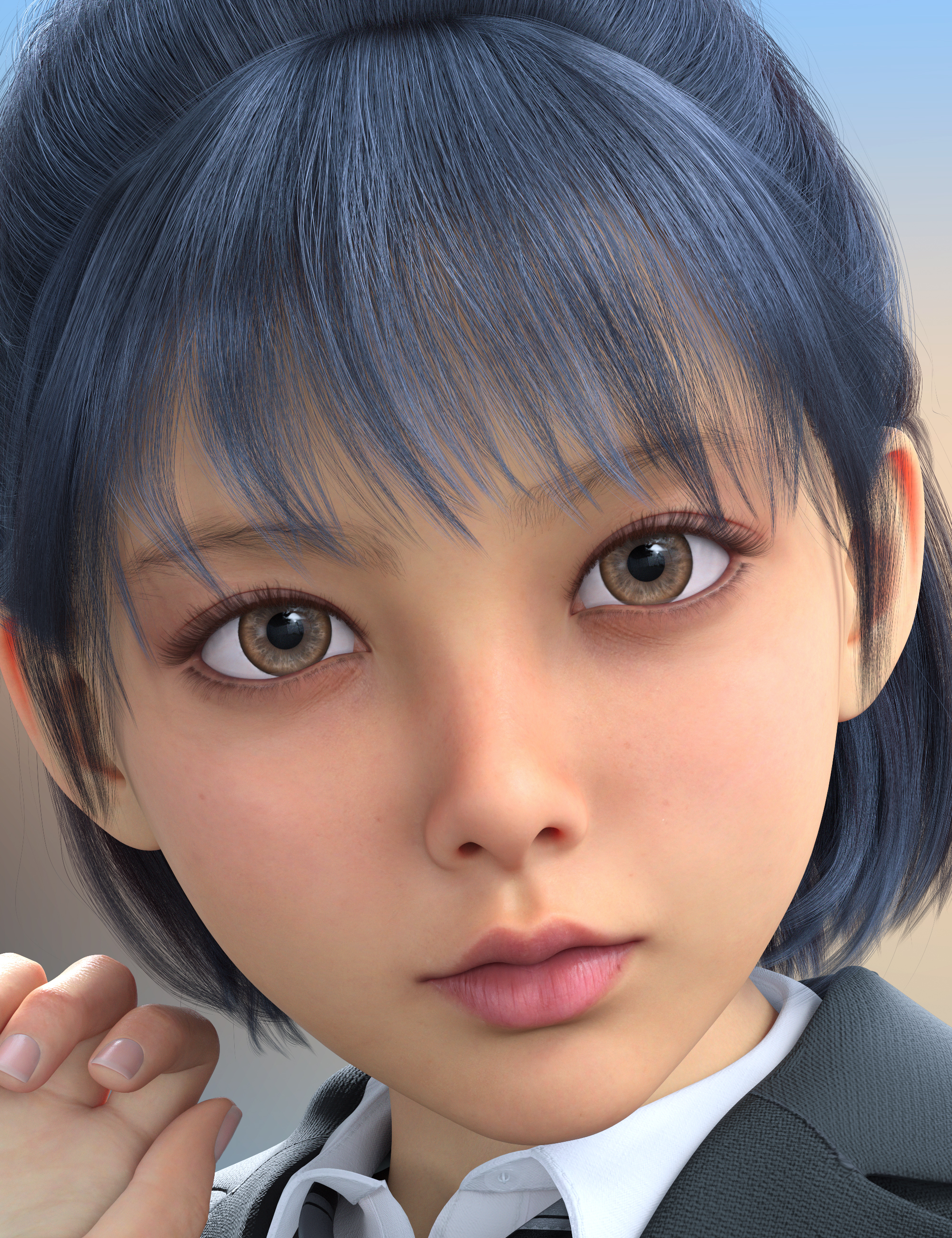 Vo Momo and Young, and Vo Naoko and Young HD for Genesis 9 Character Bundle | Daz 3D