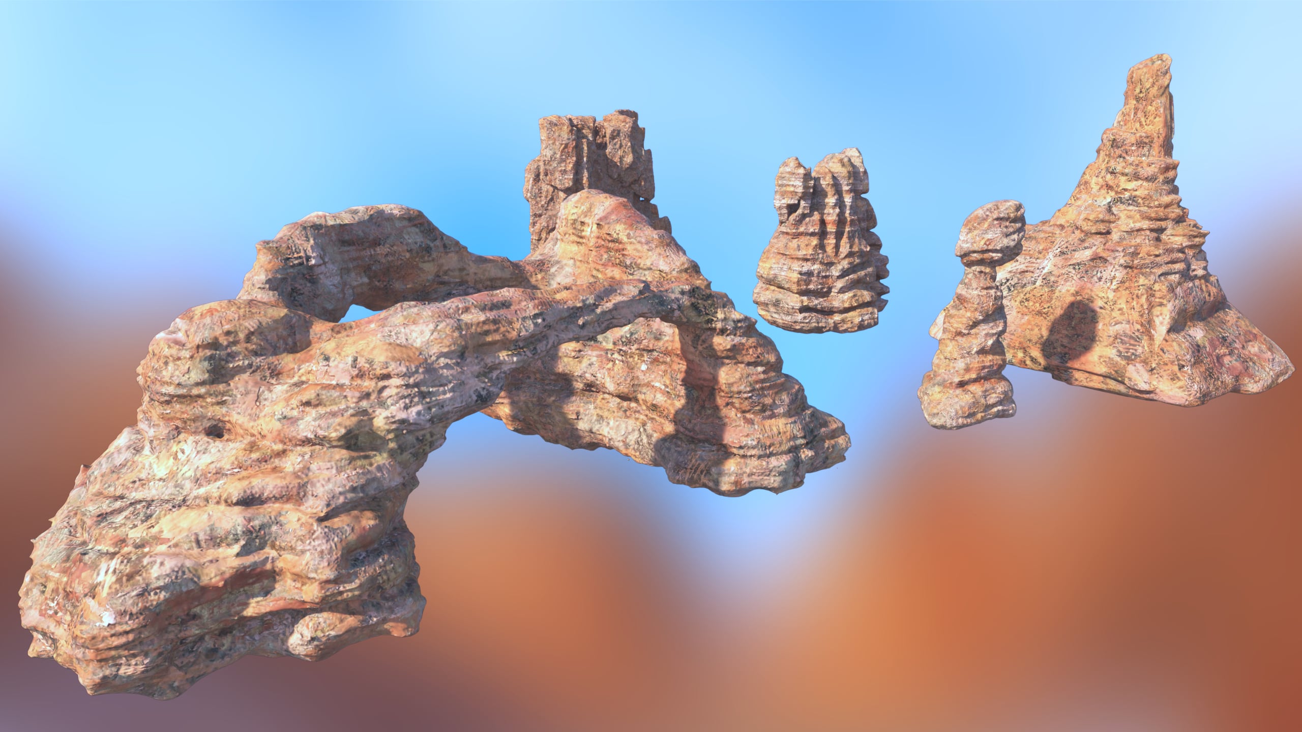 Moab 1 Rock Collection | Daz 3D