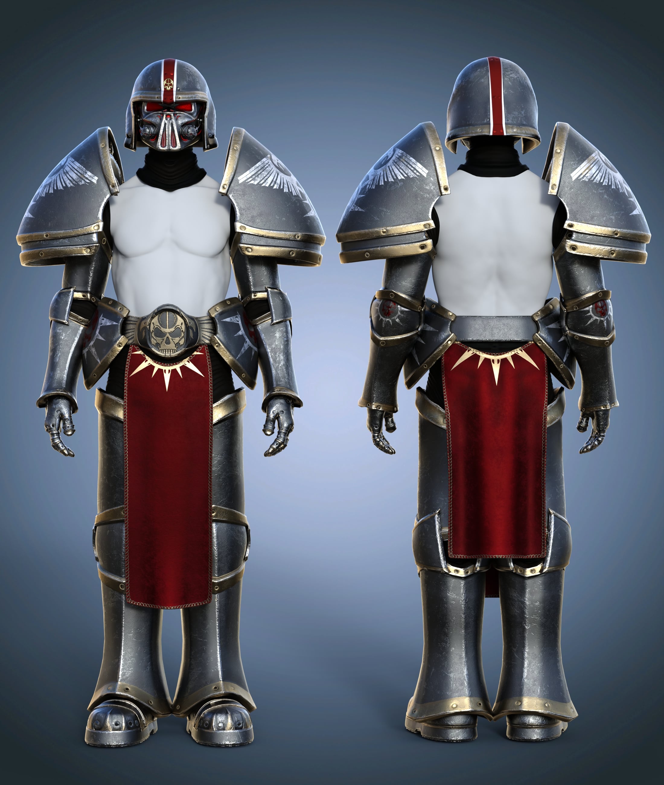 dForce Imperial Stalwart Outfit for Genesis 9 | Daz 3D