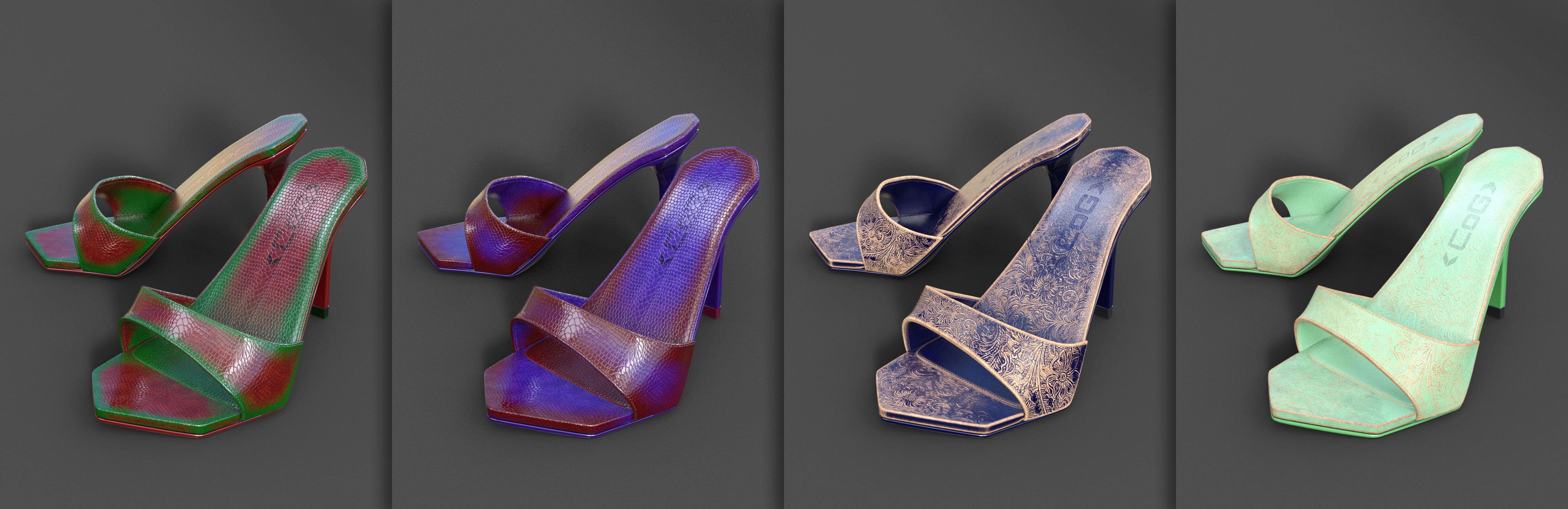 COG Jumpsuit for Genesis 9 and 8, 8.1 Female Texture Pack | Daz 3D