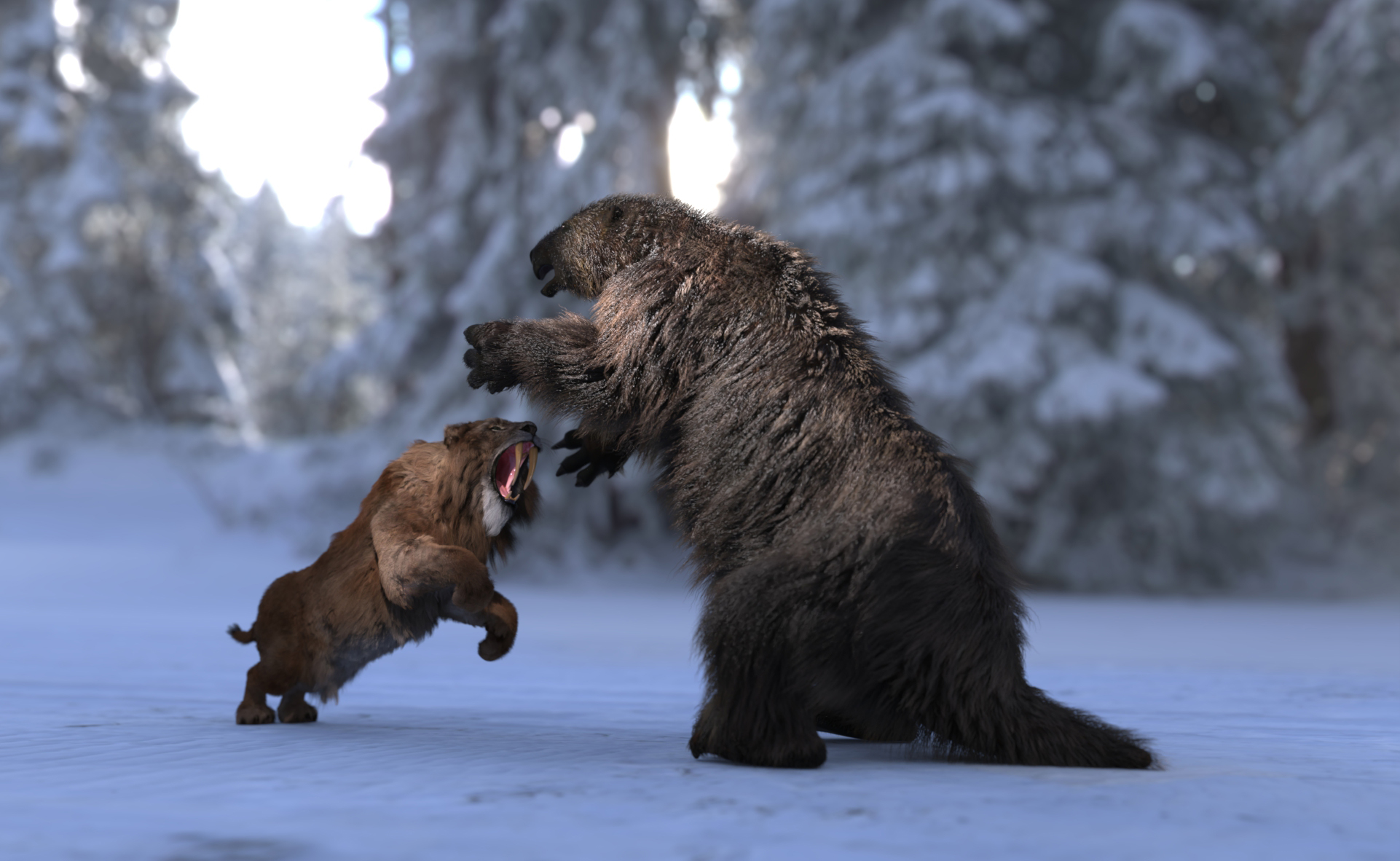 Megatherium by AM ⋆ 3d-stuff Community
