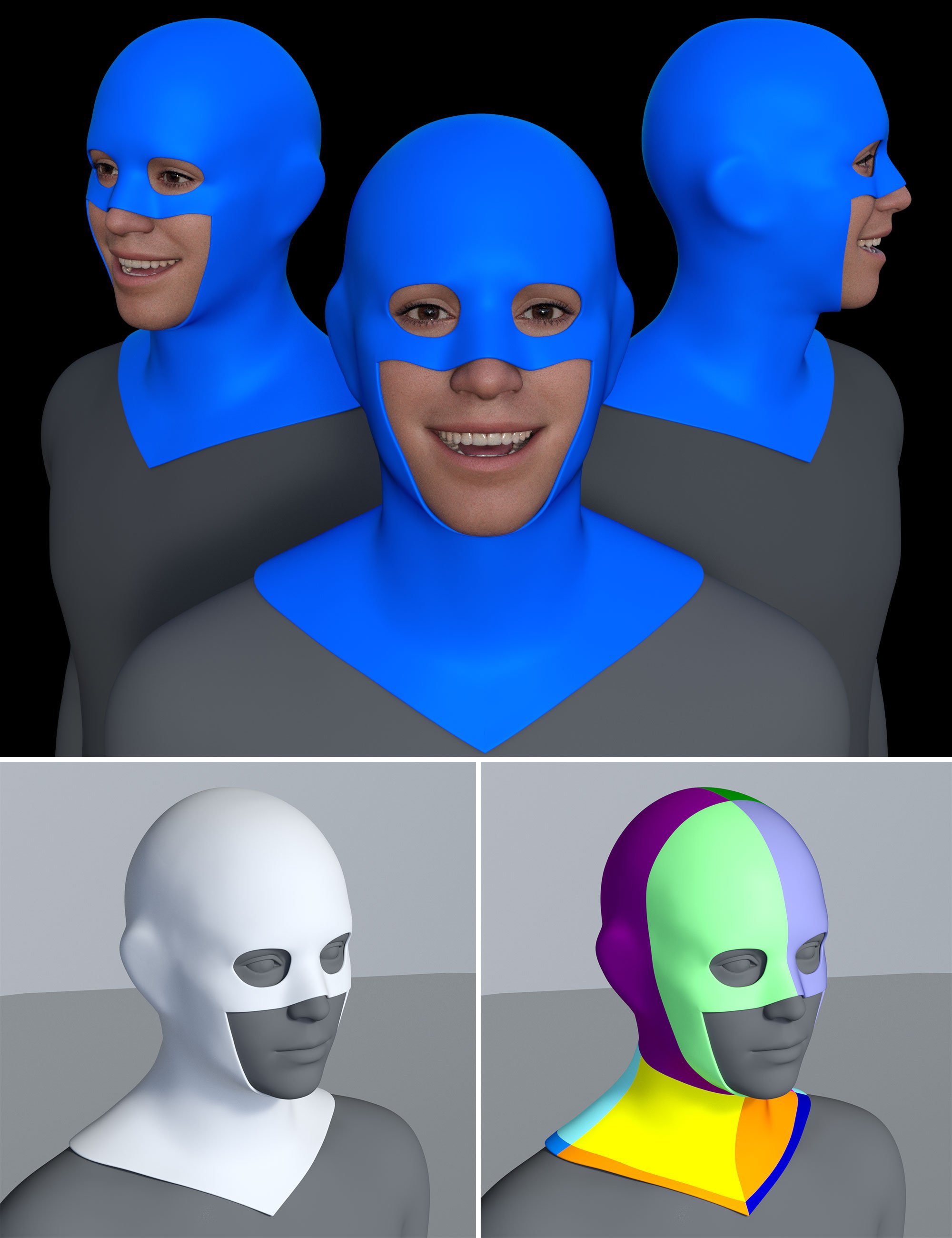 Riffmasks v011 MMKBGenesis 9 | Daz 3D