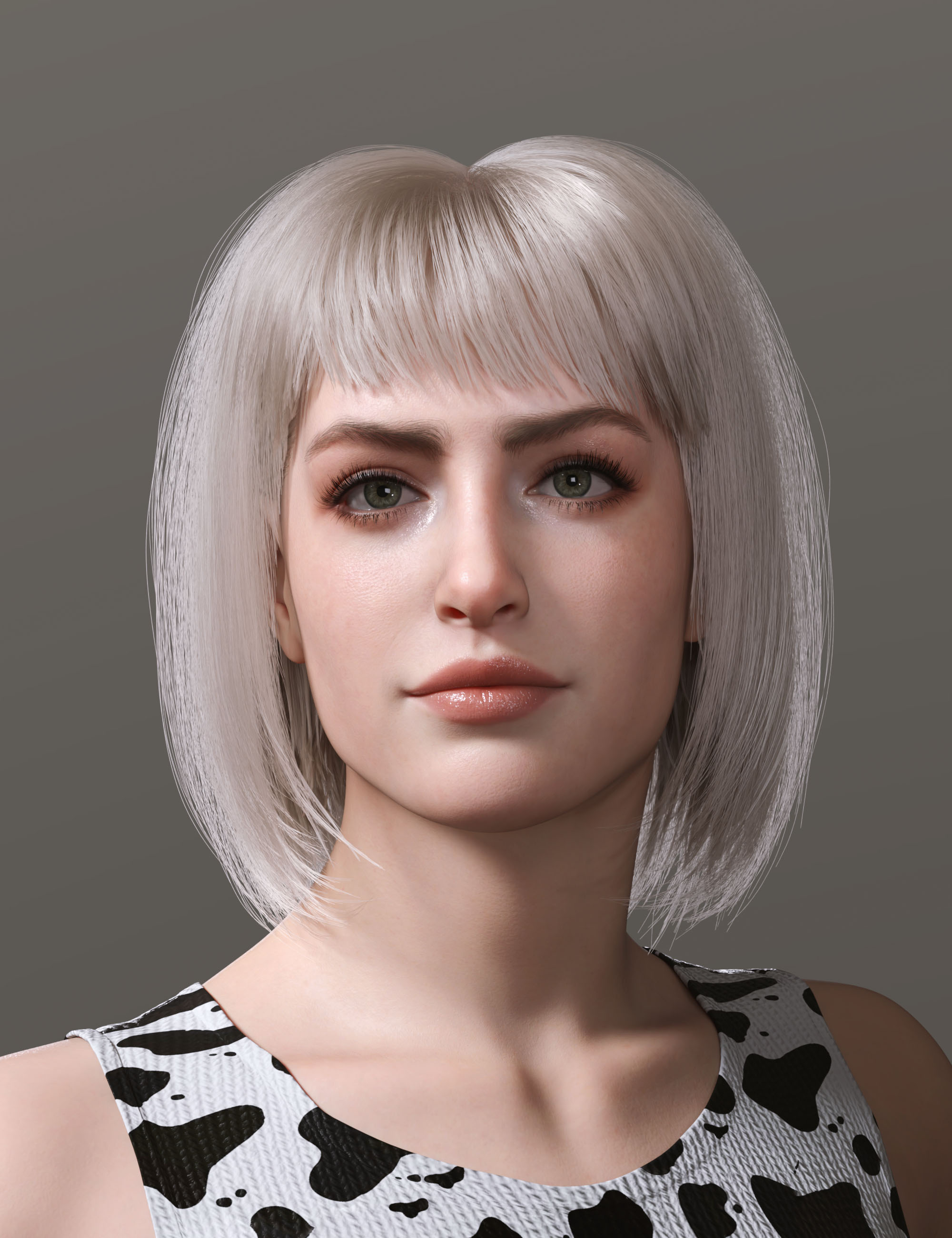 dForce AK Rigorous Hair for Genesis 9 | Daz 3D