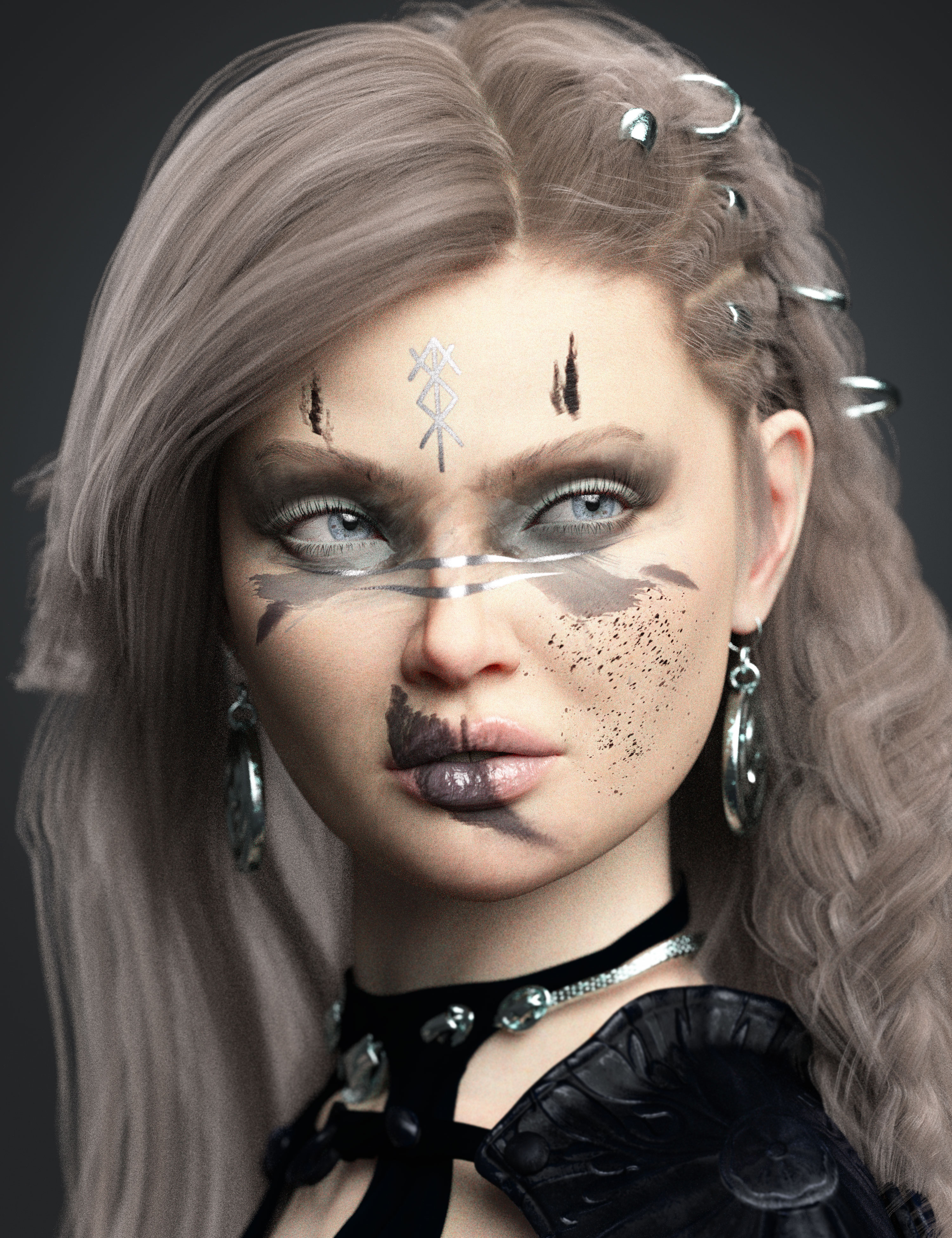 Savage Beauty LIE Makeup for Genesis 9 | Daz 3D