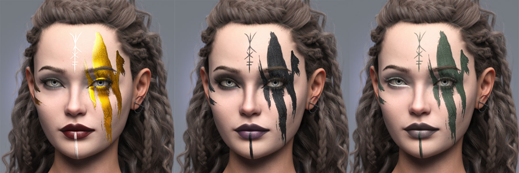Savage Beauty LIE Makeup for Genesis 9 | Daz 3D